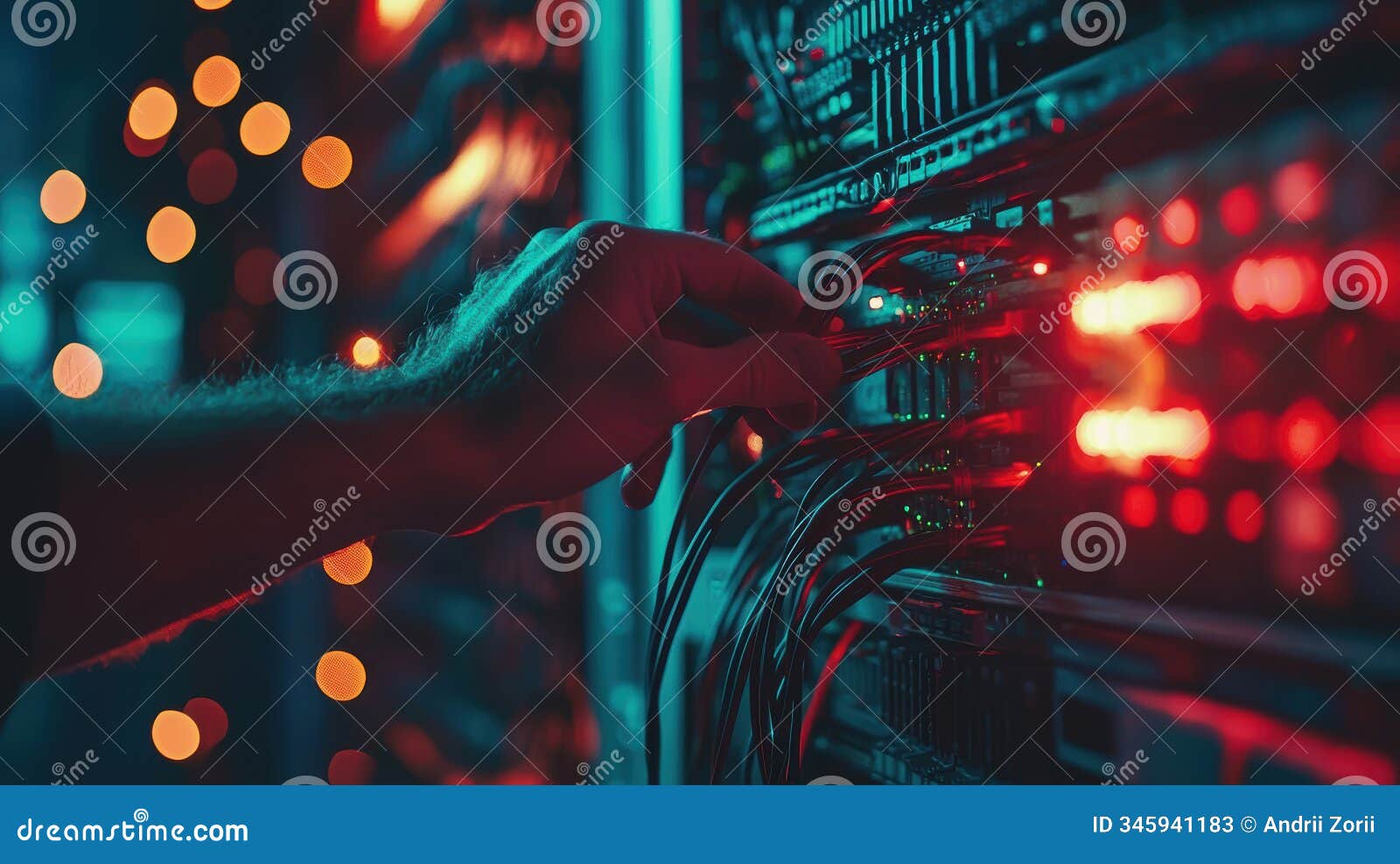 Connecting Cables With Cable Lugs To Circuit Breakers In The Electrical ...