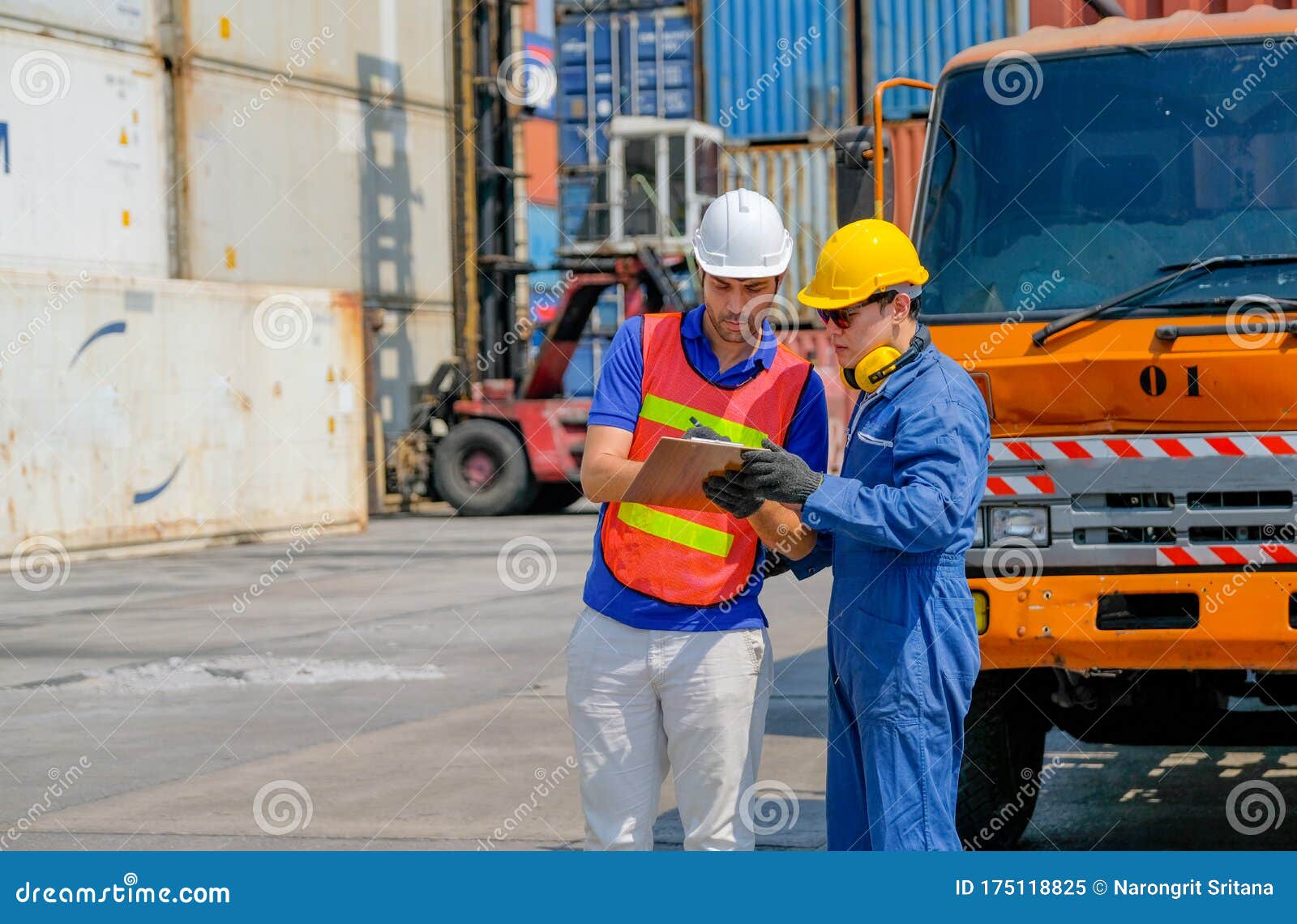 Technician and Engineer Work Together for Checking Quality and Product ...