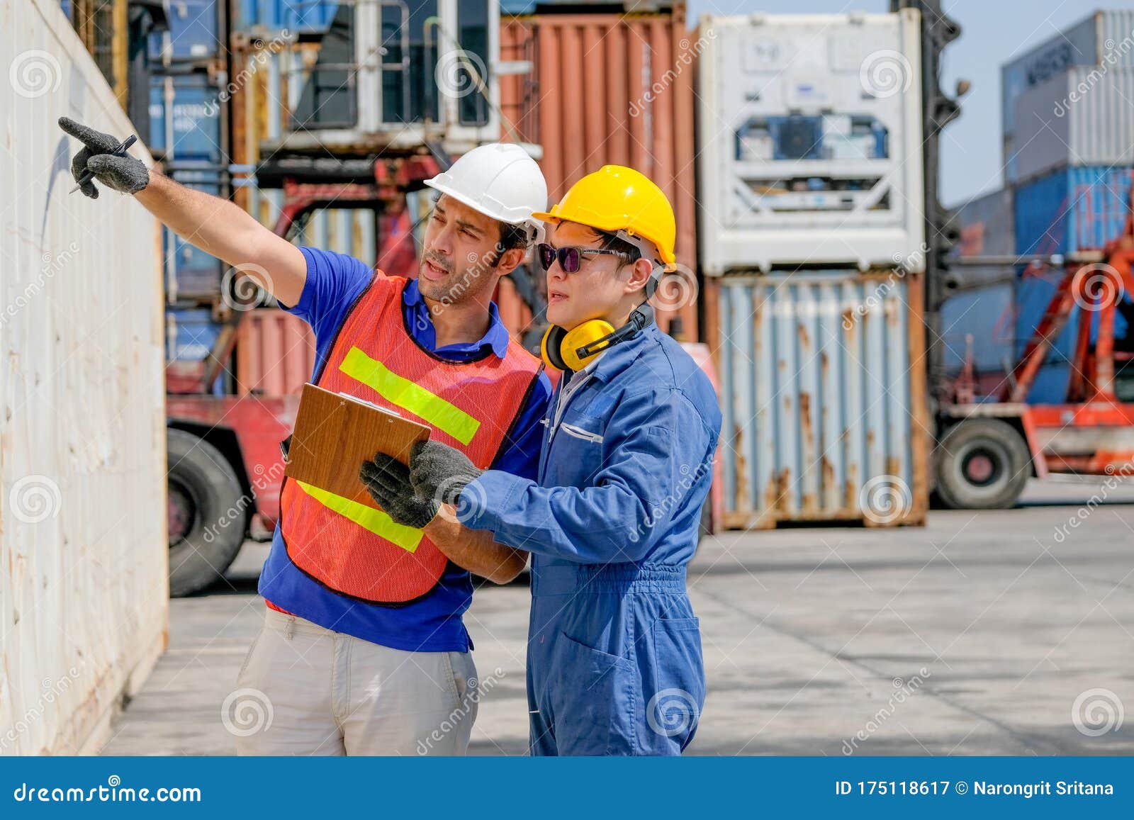 Technician and Engineer Work Together for Checking Quality and Product ...