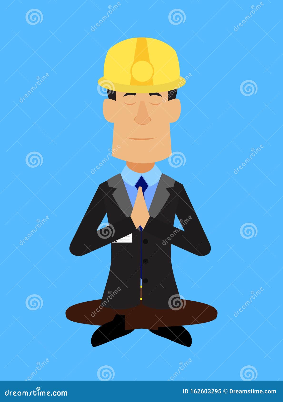 Technician Engineer Pointing Sonar Radar Cartoon Vector | CartoonDealer ...