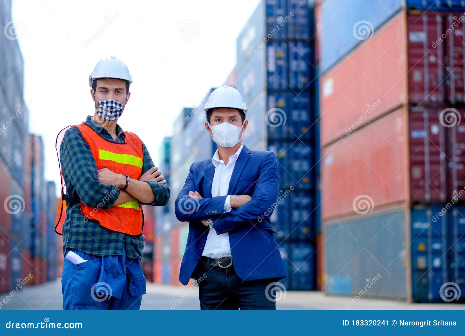 Technician Use Infrared Thermal Imaging Camera To Check Temperature At ...