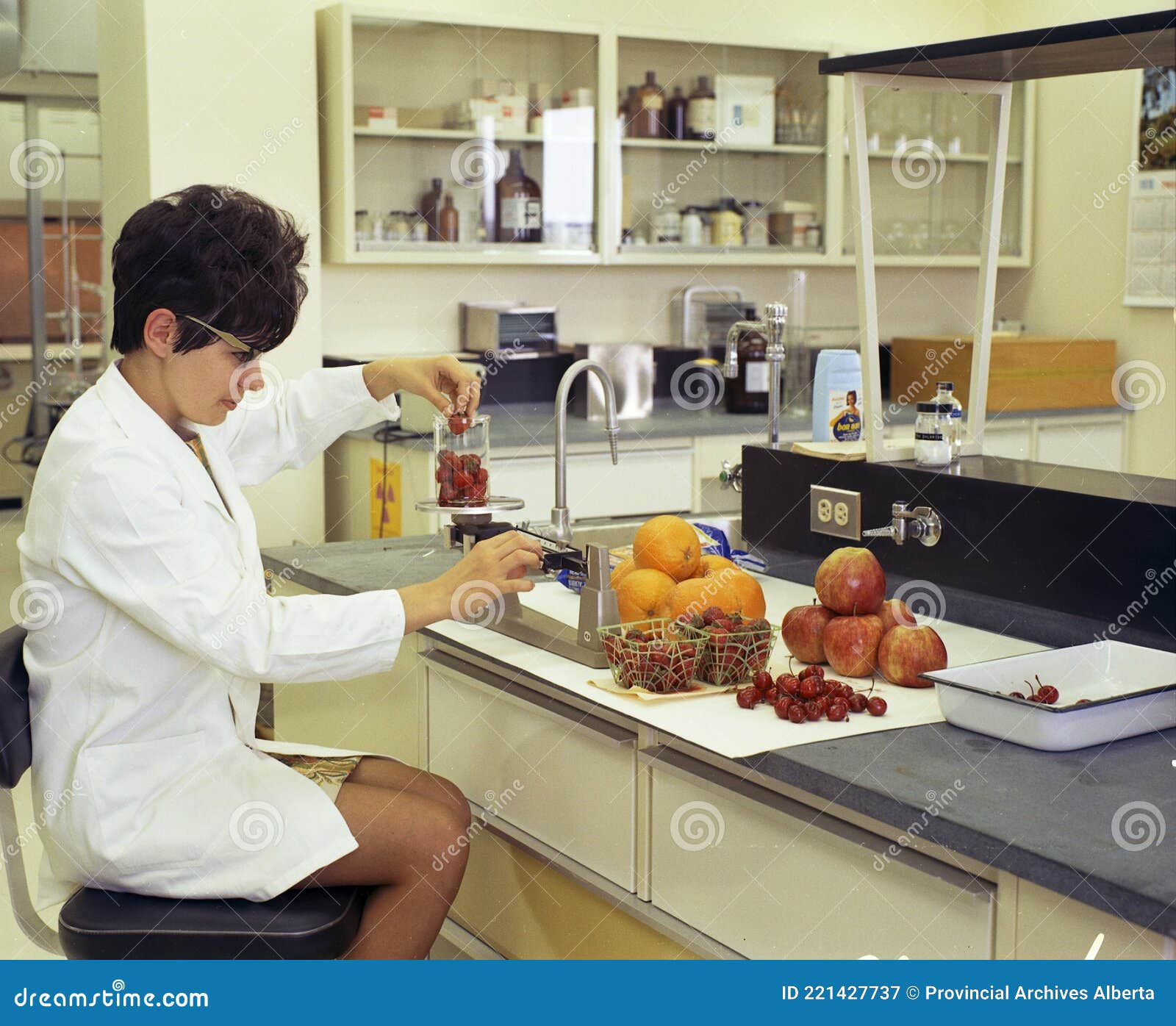 Technician At The Government Of Alberta Dairy And Food Laboratory ...