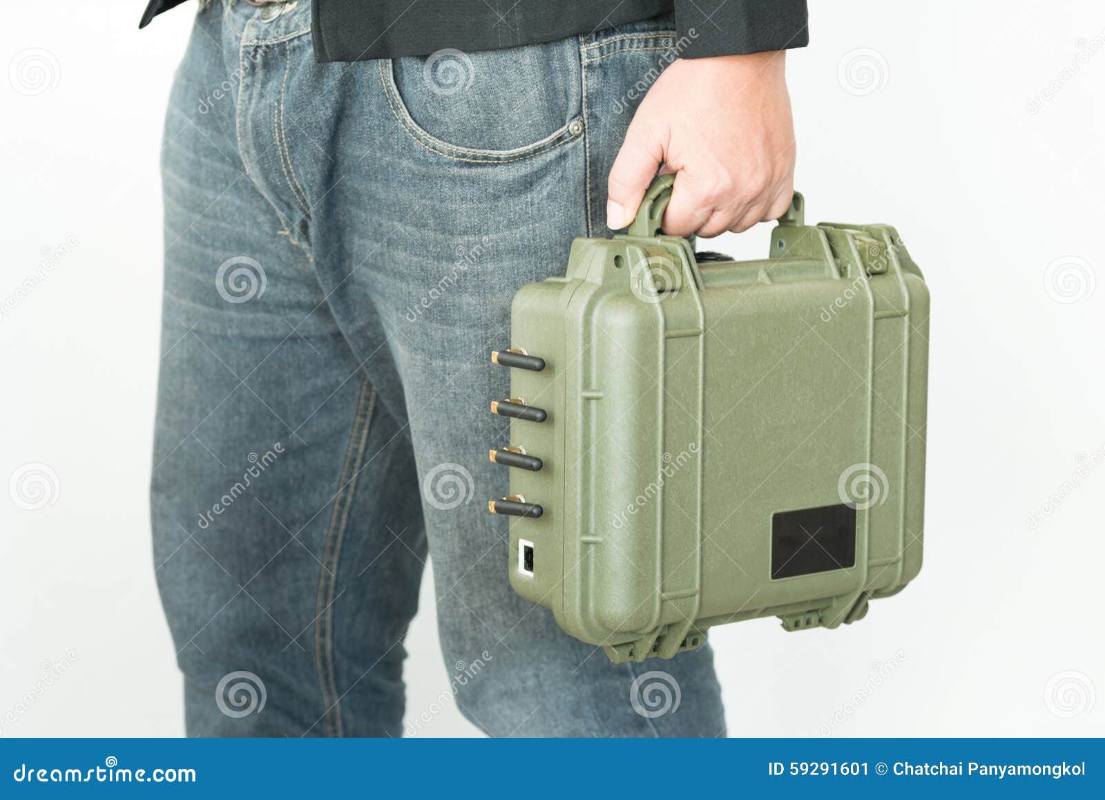Technician handle toolbox stock image. Image of isolated - 59291601
