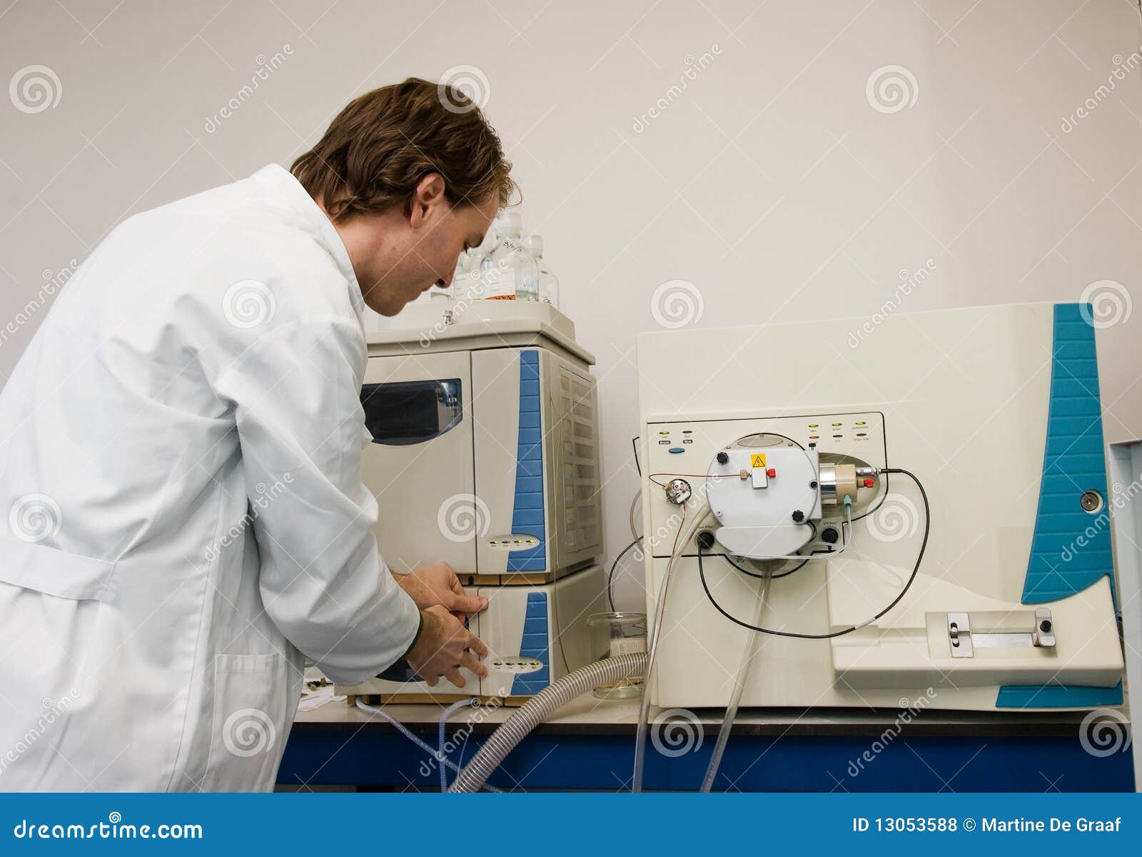 Technician in Laboratory stock photo. Image of environmental - 13053588