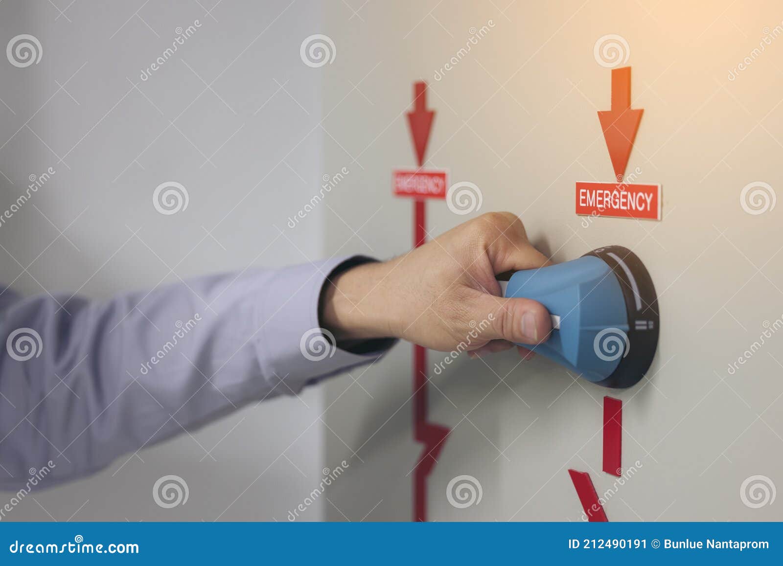 The Technician Preventive Maintenance Put Switch Emergency Power ...