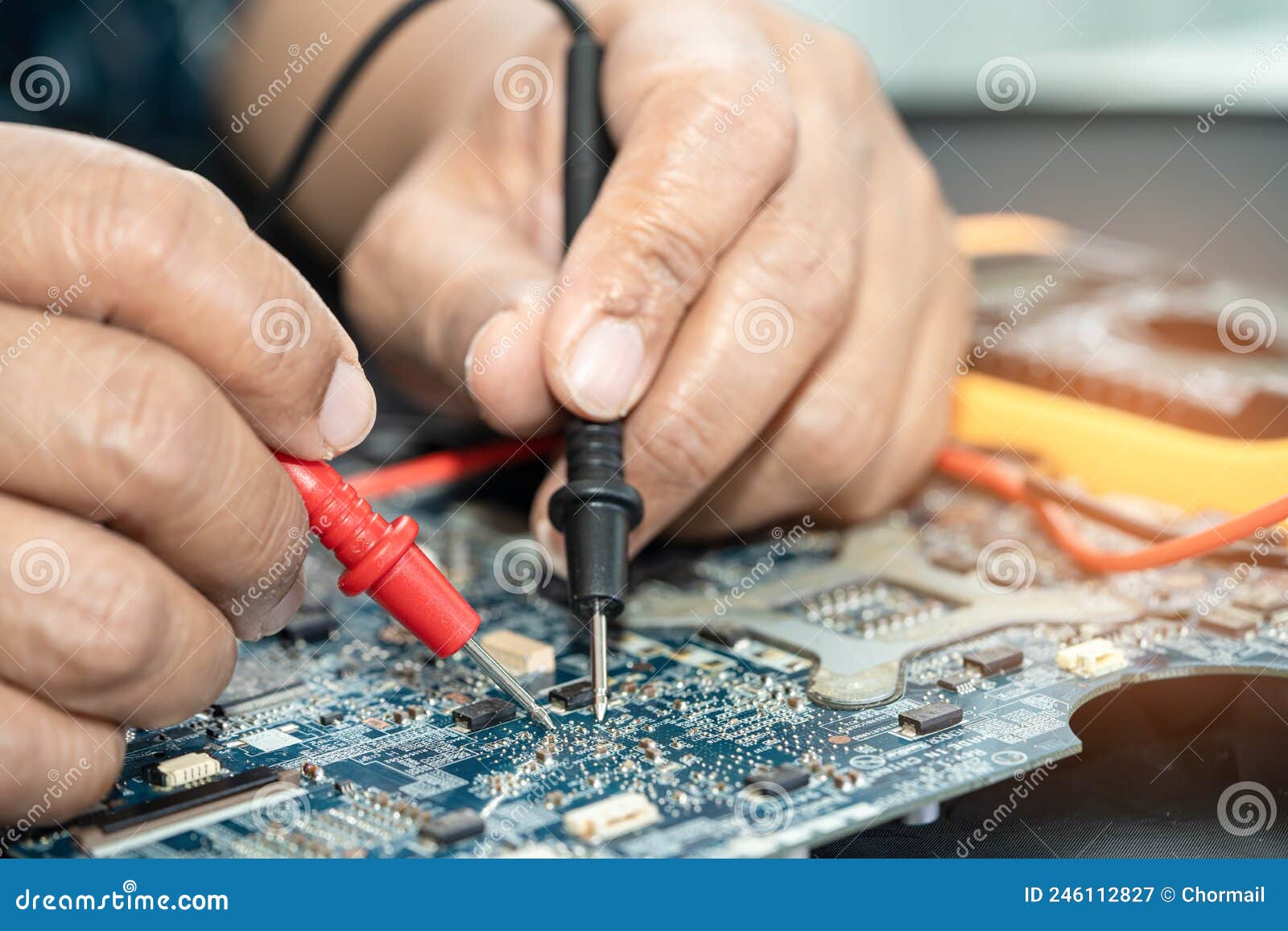 Technician Repairing Inside of Mobile Phone. Integrated Circuit. the ... Technician Repairing Inside of Mobile Phone. Integrated Circuit. the ...