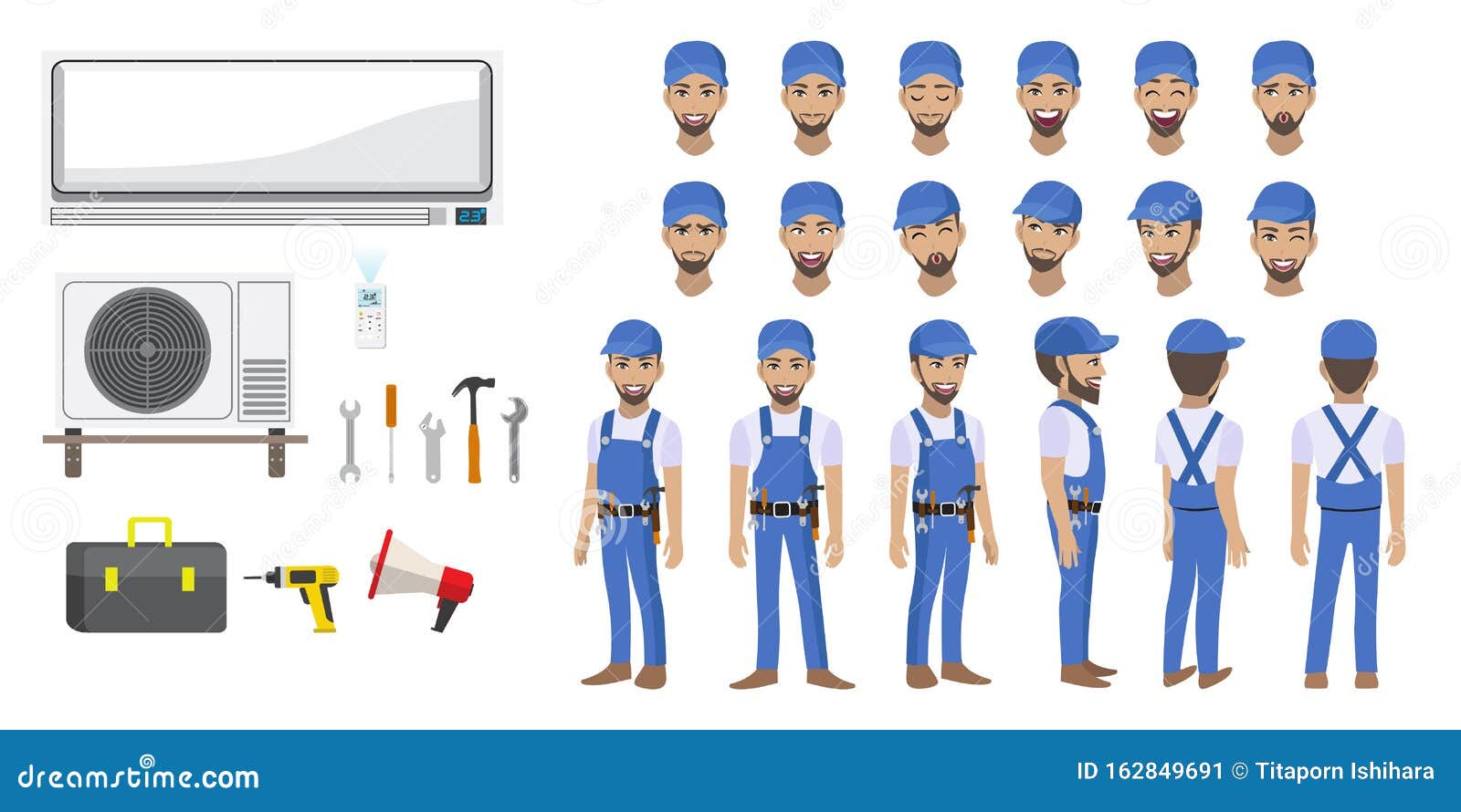 3d Technician Repairing PC Royalty-Free Stock Photography ...