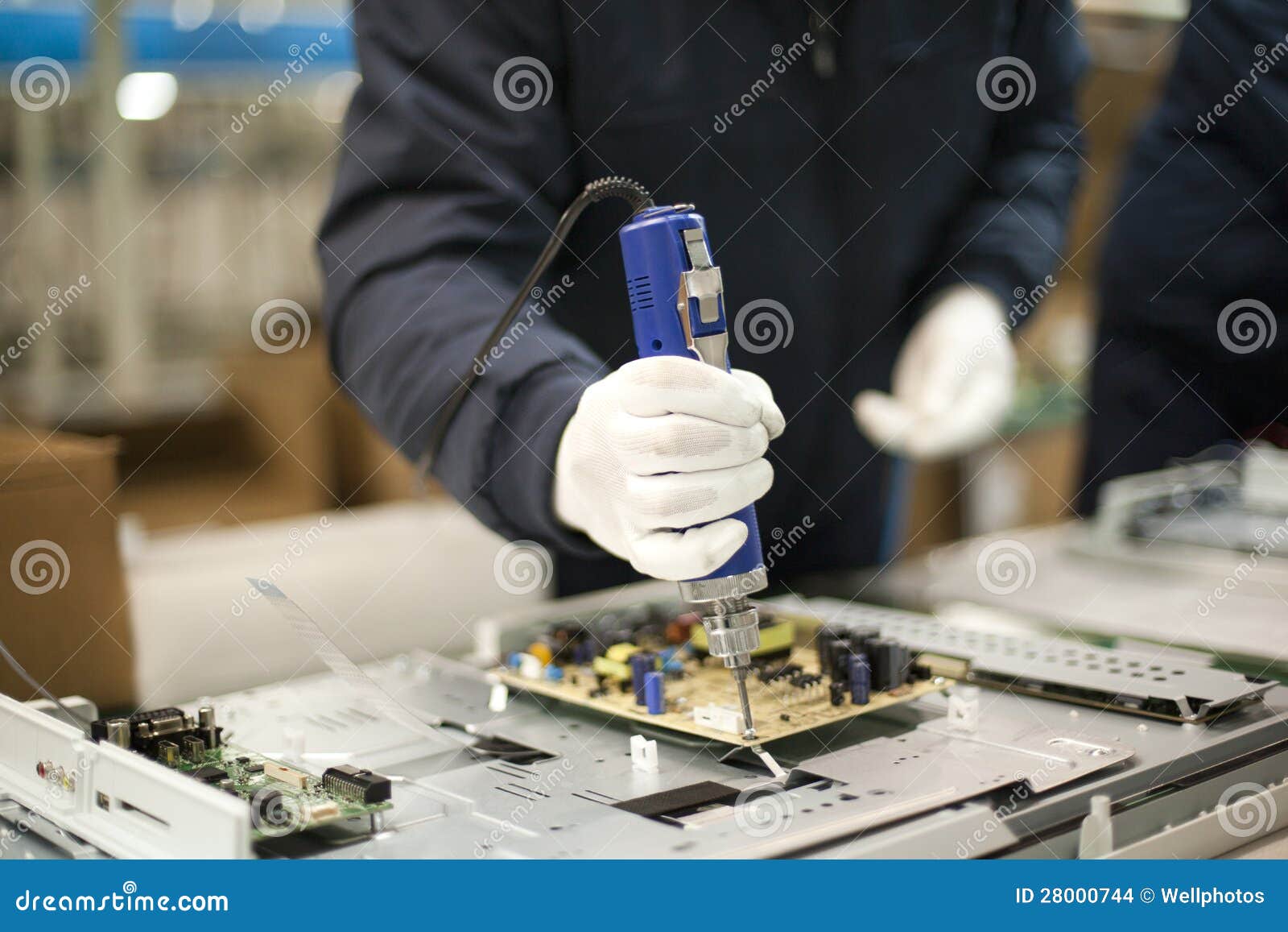 Technician at work stock photo. Image of workman, technician - 28000744