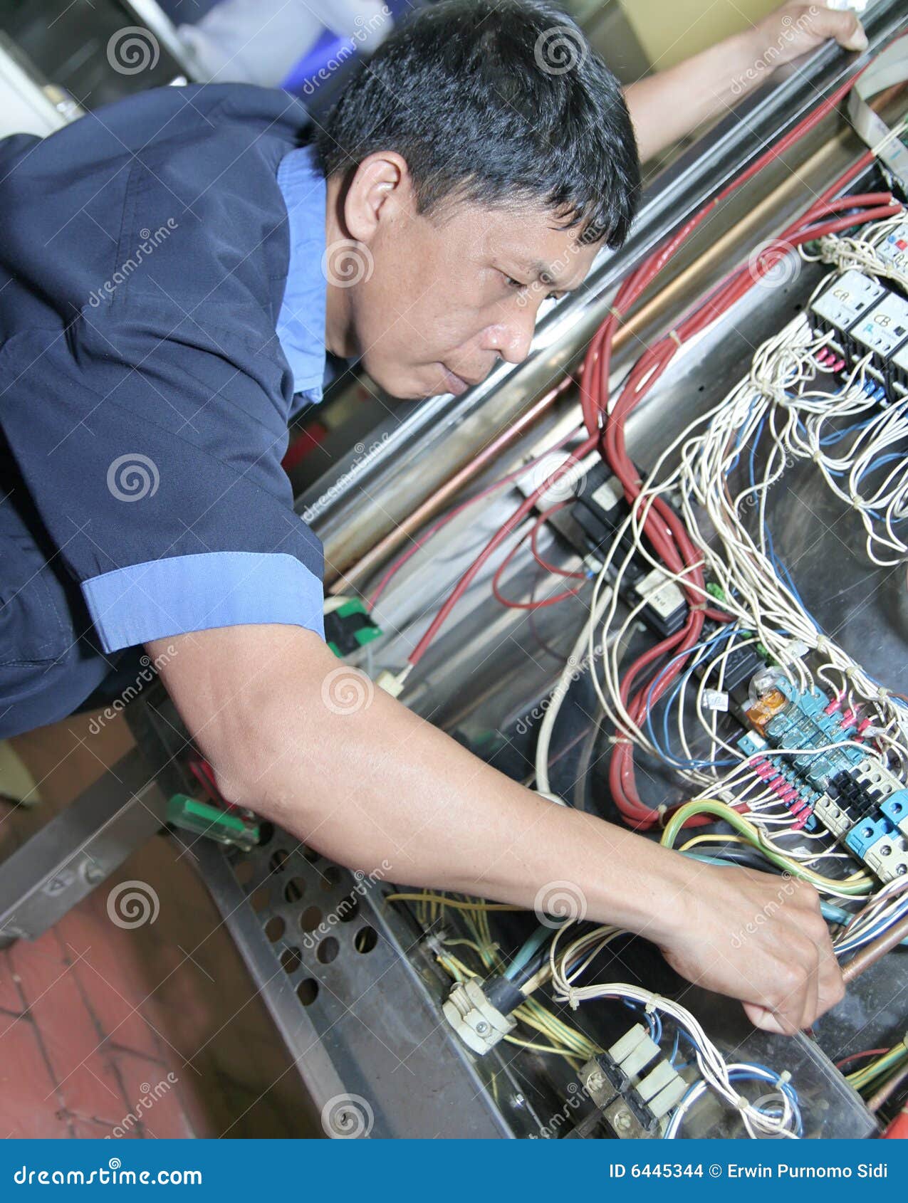Technician working stock photo. Image of skill, electronic - 6445344