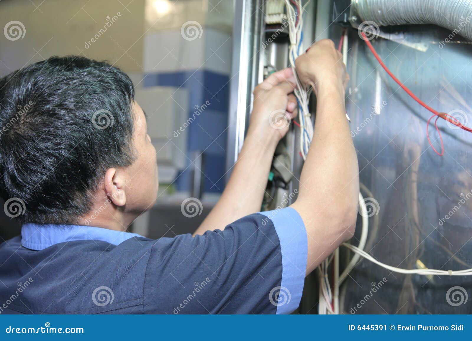 Technician working stock image. Image of technician, skill - 6445391