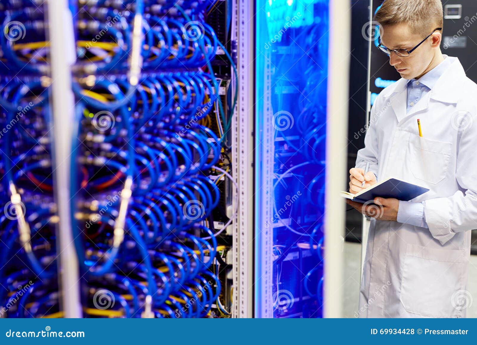 Technician stock photo. Image of technician, computer - 69934428