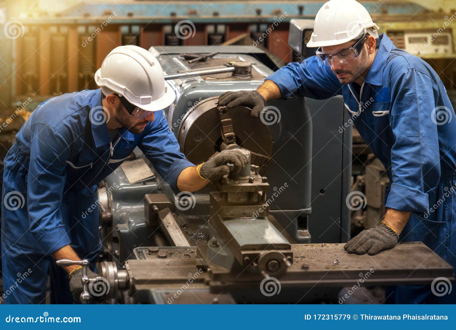 Technicians and Engineers are Working on Machines in a Factory. Twins ... Technicians and Engineers are Working on Machines in a Factory. Twins ...