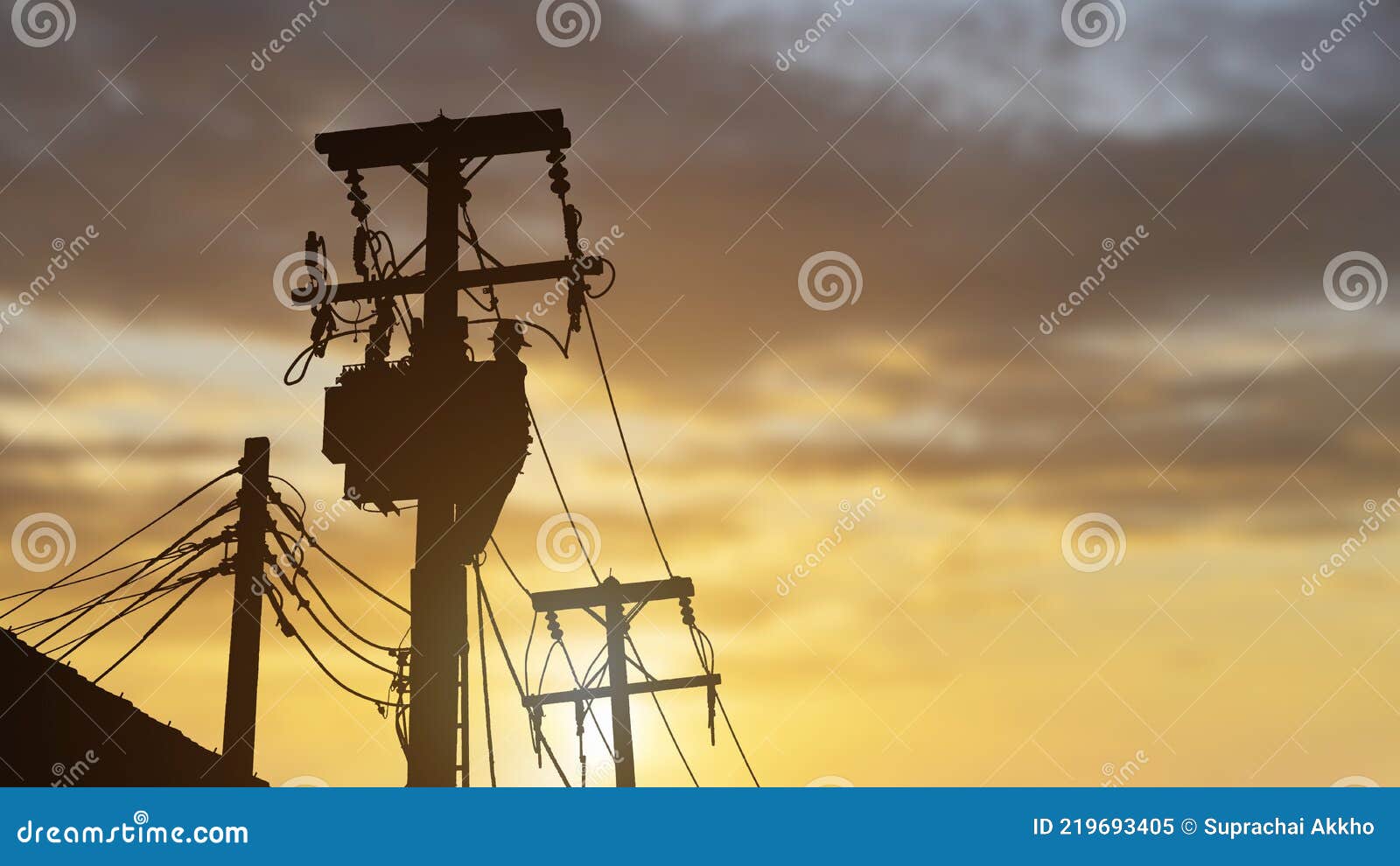 Technicians Work on High Voltage Transformers Stock Image - Image of ...