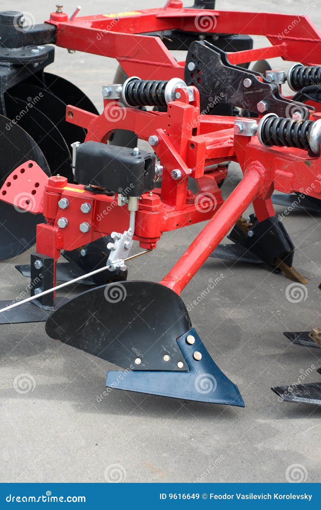 Technics for Soil Processing. Stock Image - Image of exhibition, hinged ...