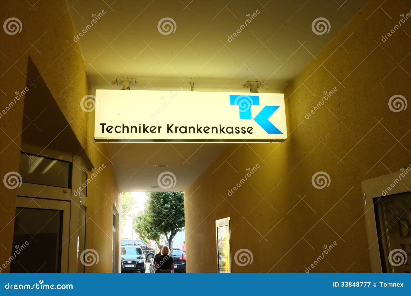 Techniker Krankenkasse fotografia editoriale. Immagine di copia - 33848777