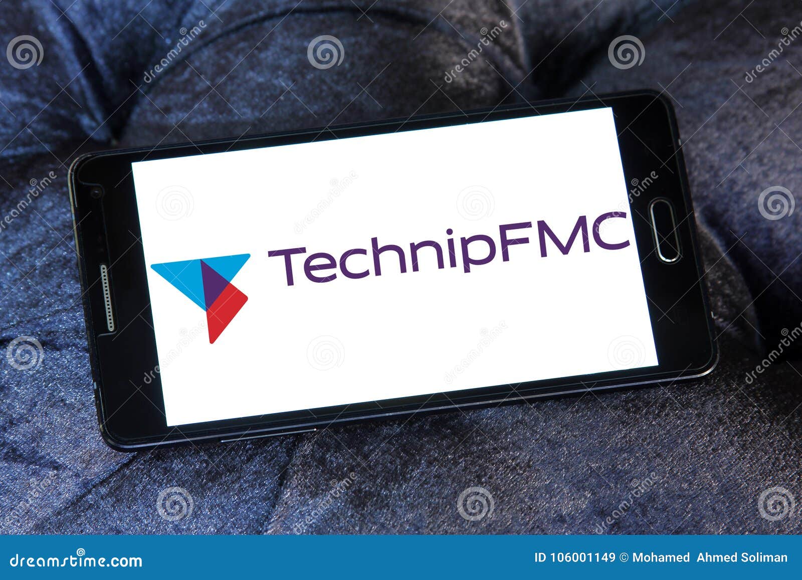 TechnipFMC company logo editorial stock image. Image of brands - 106001149