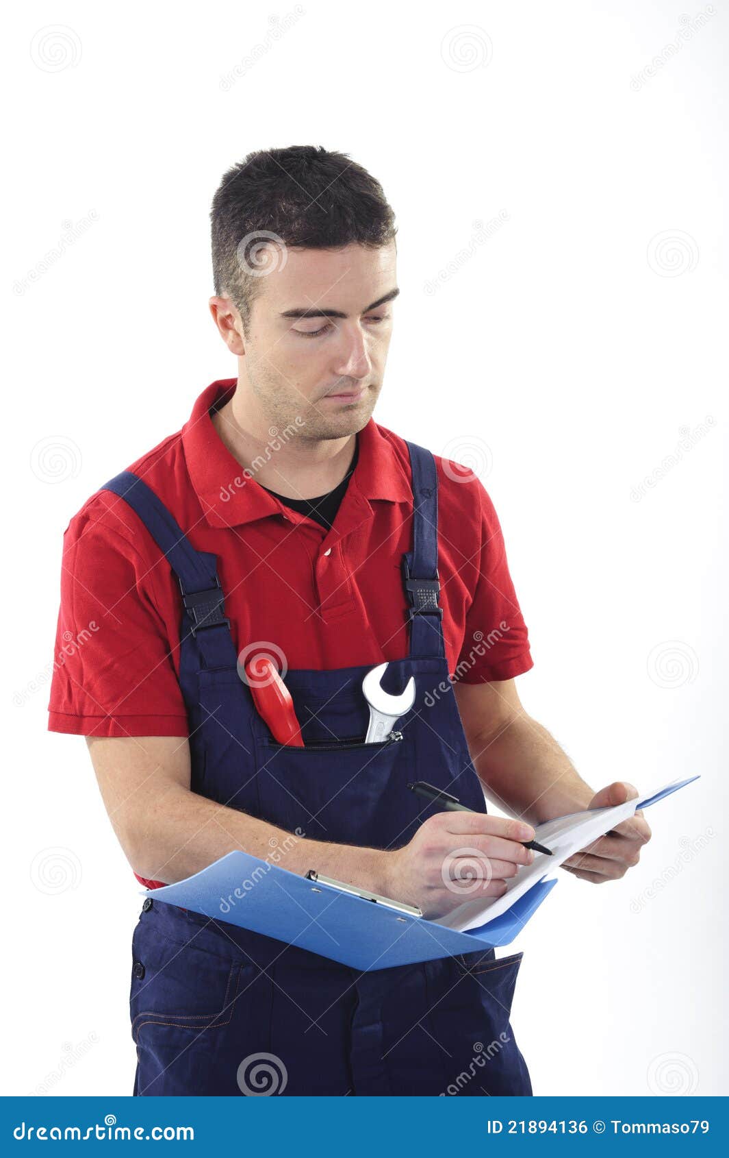 Technische Anweisungen Der Arbeitskraft Stockfoto - Bild von sturzhelm ...