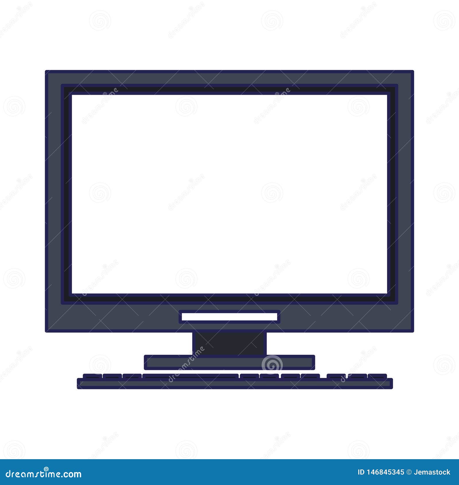 Technlogy device cartoon stock vector. Illustration of futuristic ...