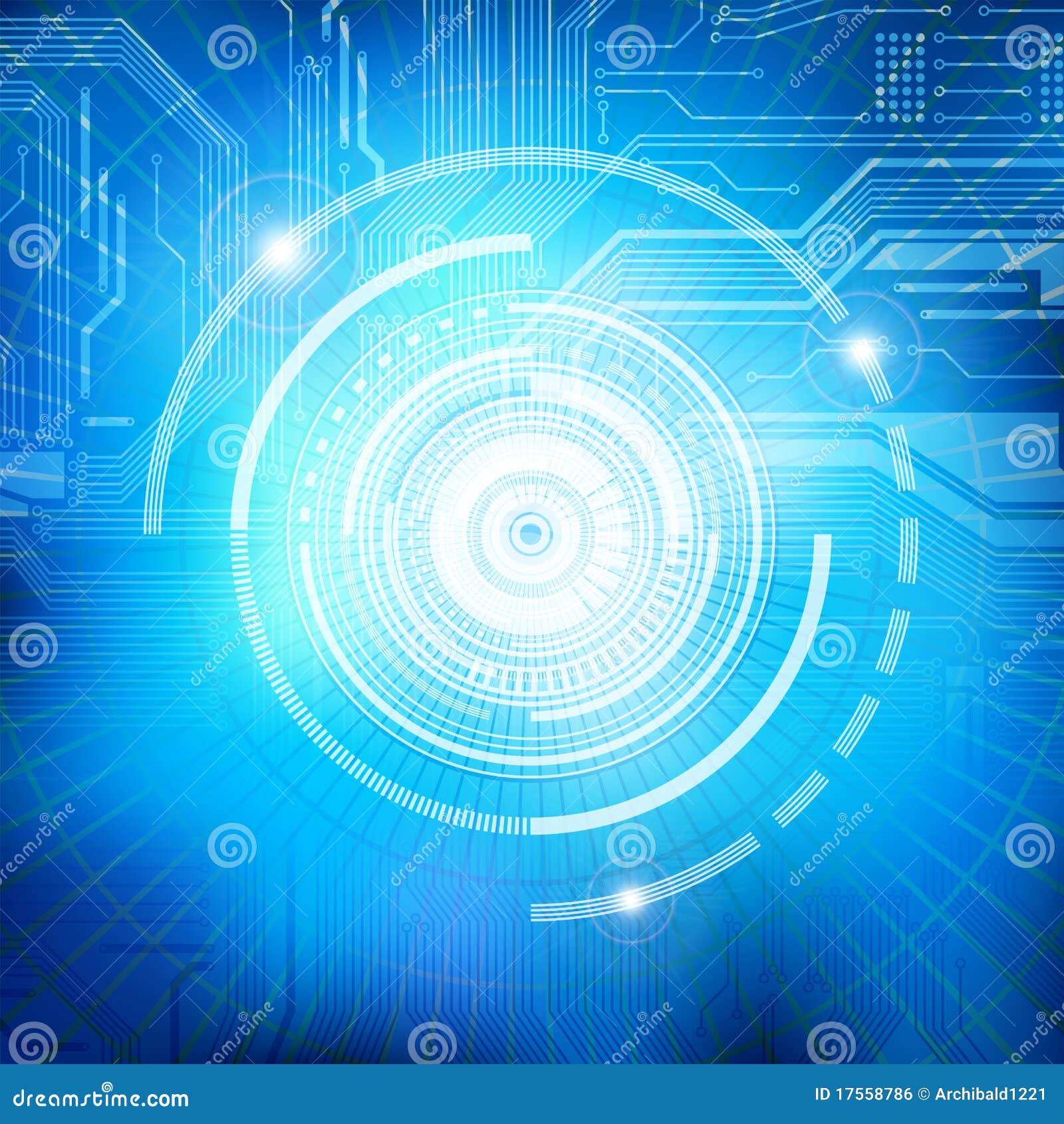 Technlogy theme background stock vector. Illustration of connection ...