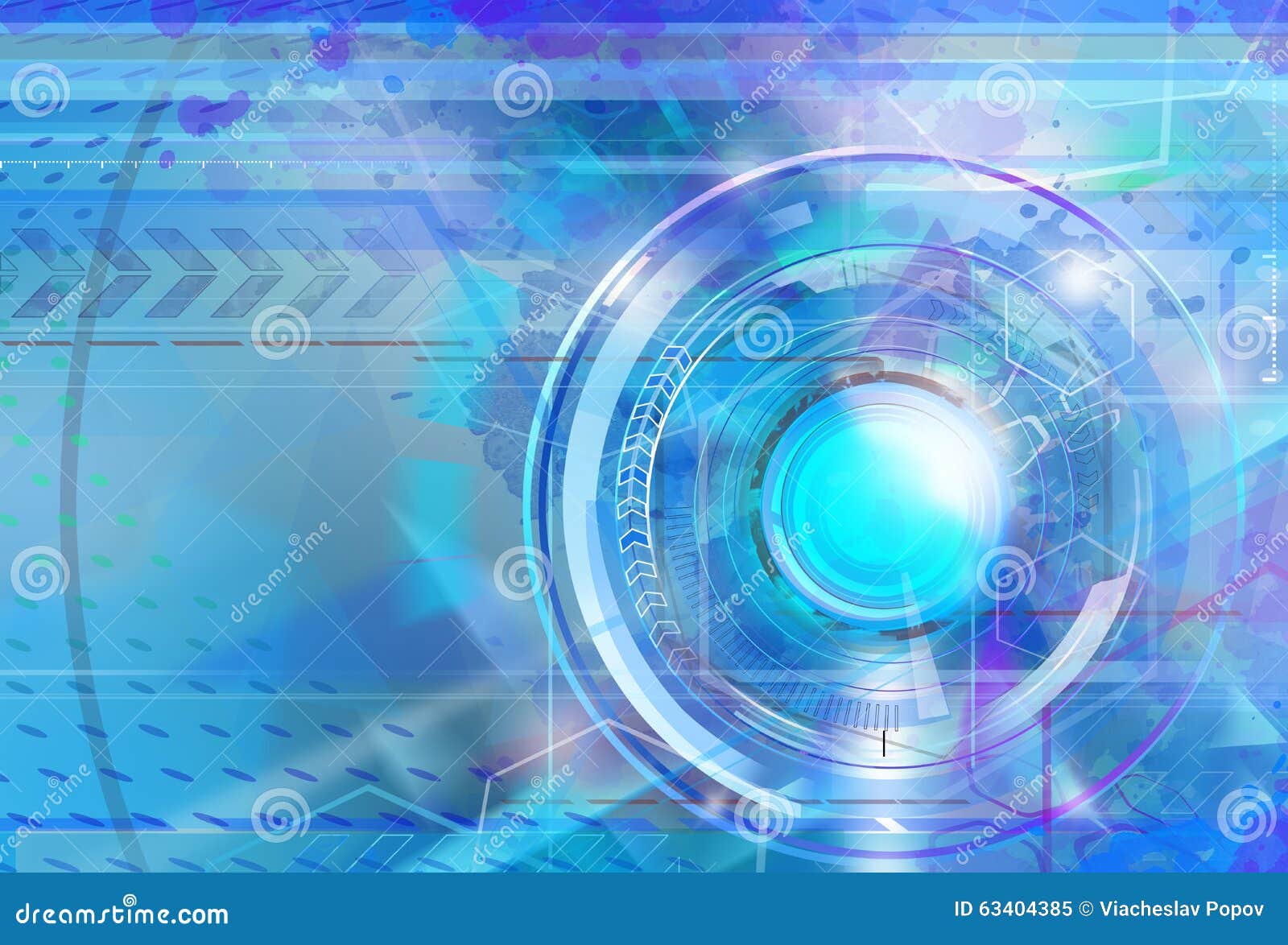 Techno abstract background stock illustration. Illustration of ...