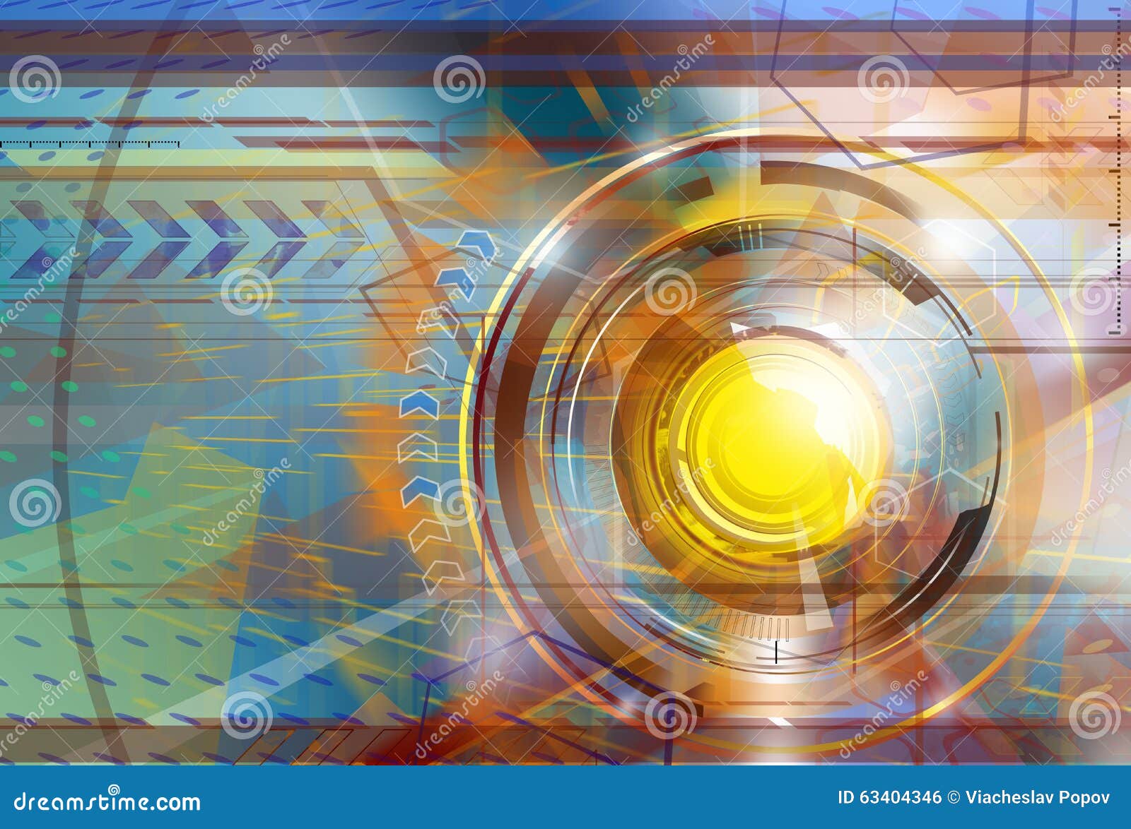 Techno abstract background stock illustration. Illustration of abstract ...