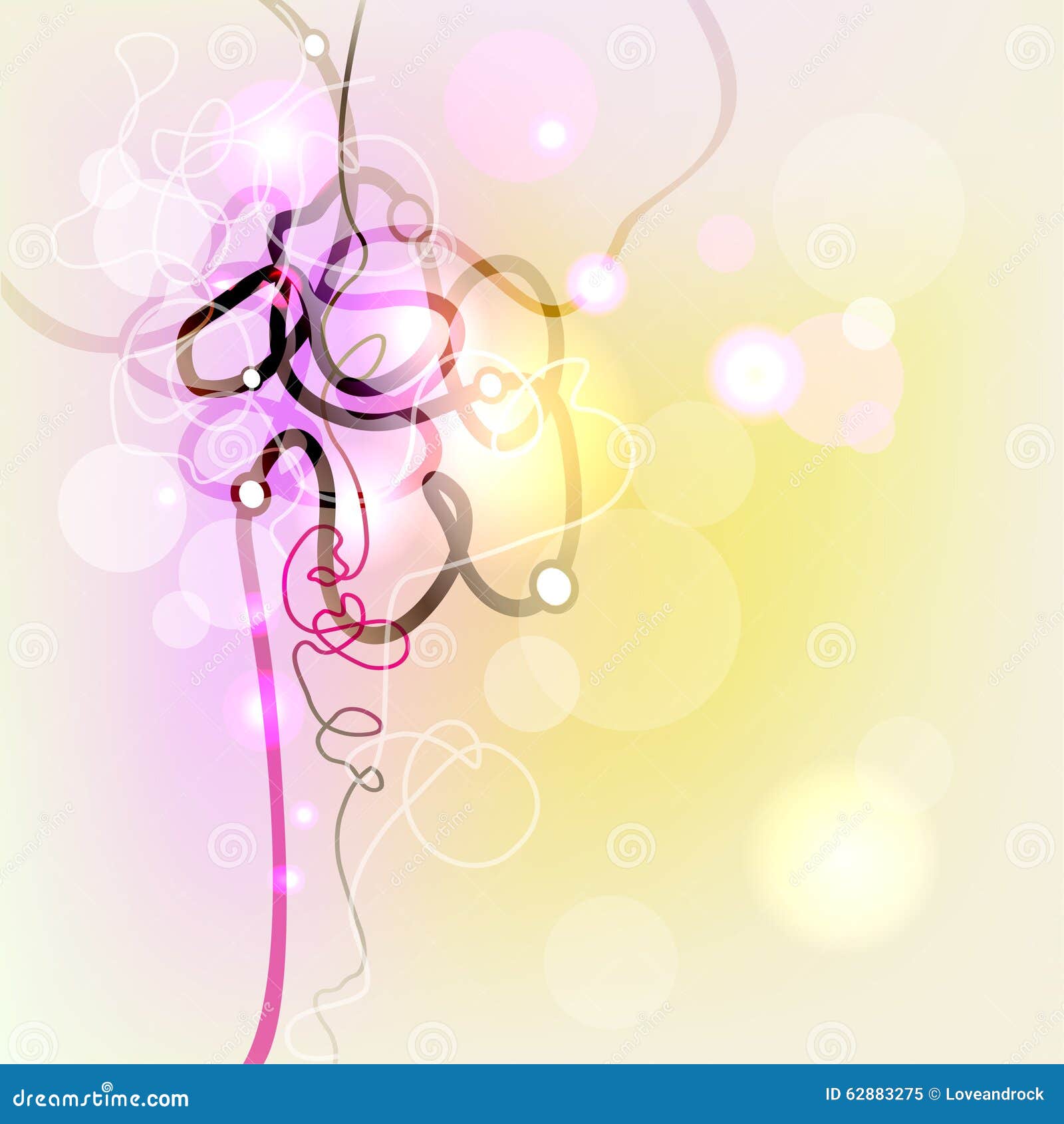 Techno abstract background stock illustration. Illustration of ...