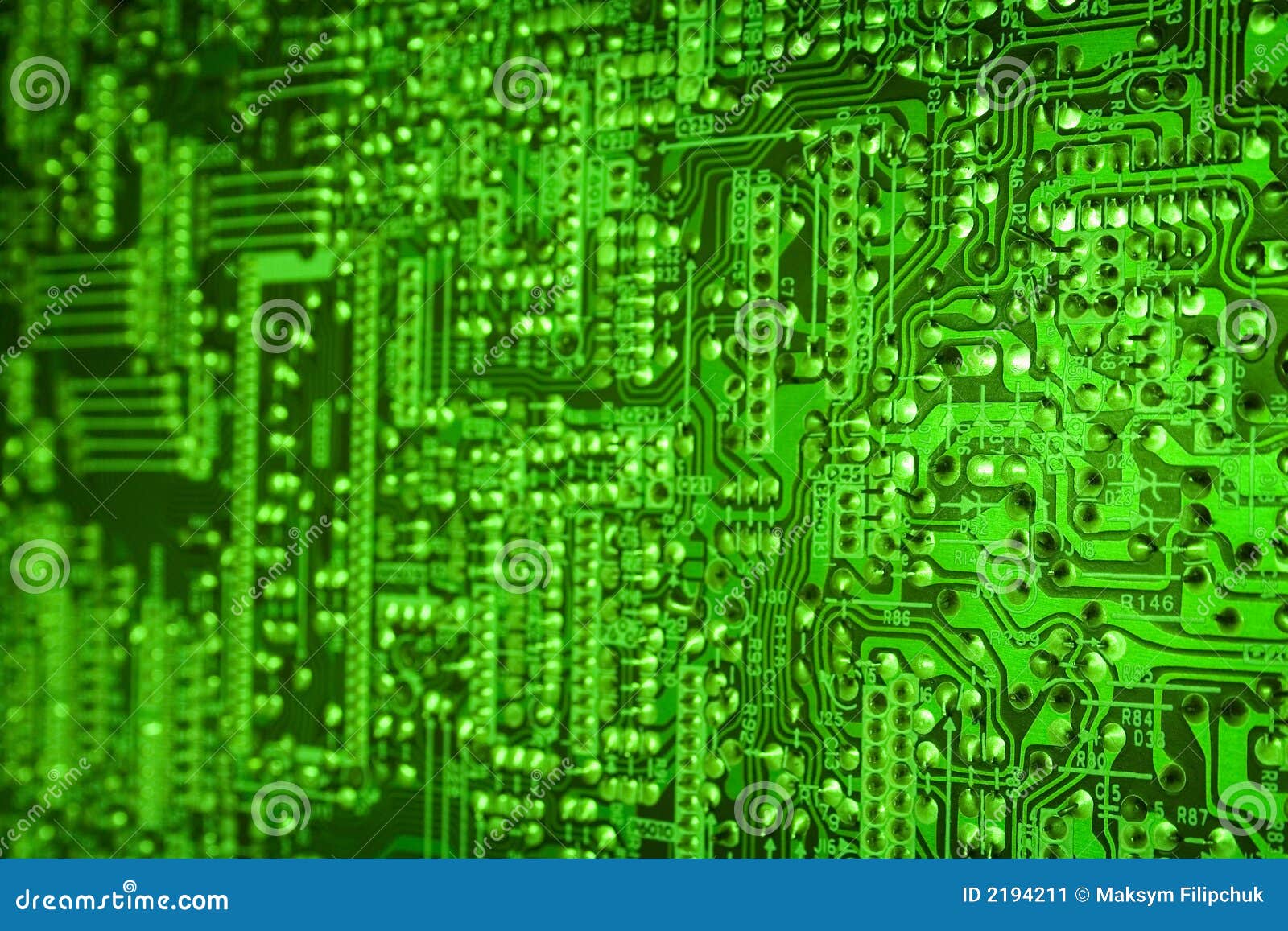 Techno background stock image. Image of geometry, circuts - 2194211