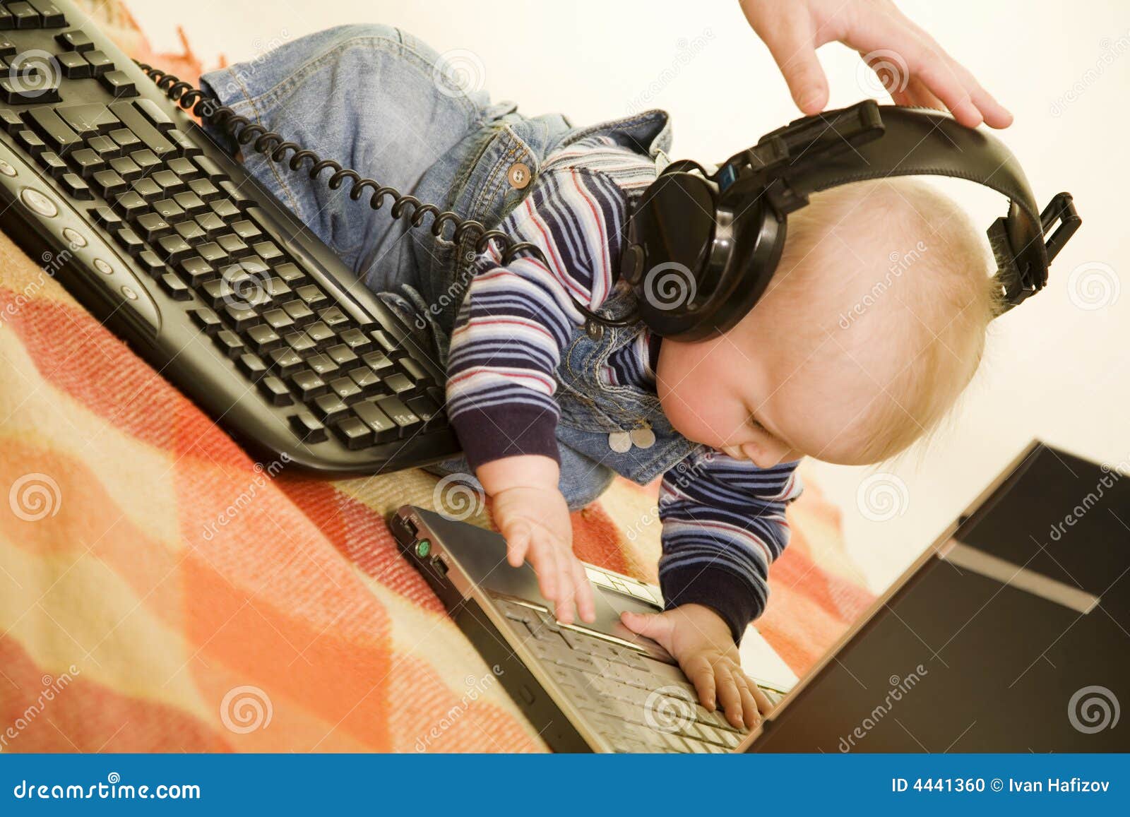 Techno-child stock photo. Image of learning, global, communication ...