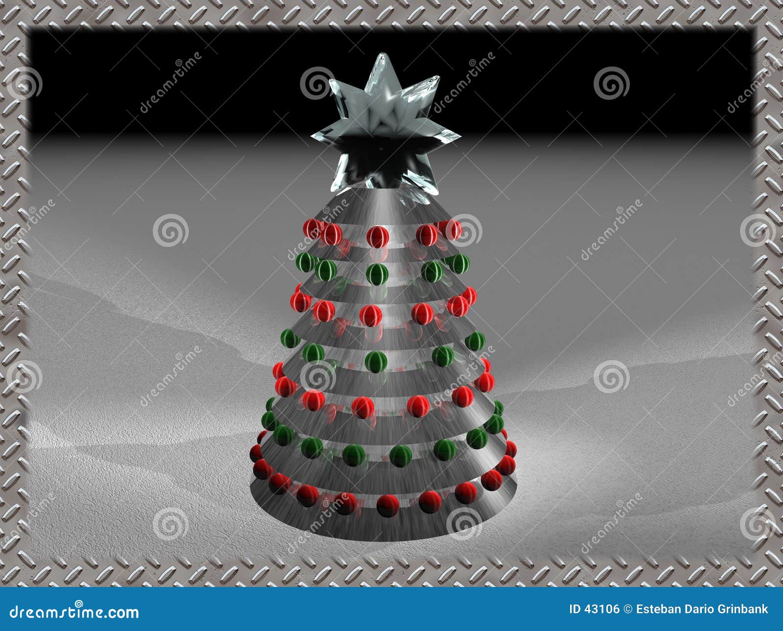 Techno Christmas 2 stock illustration. Illustration of night - 43106