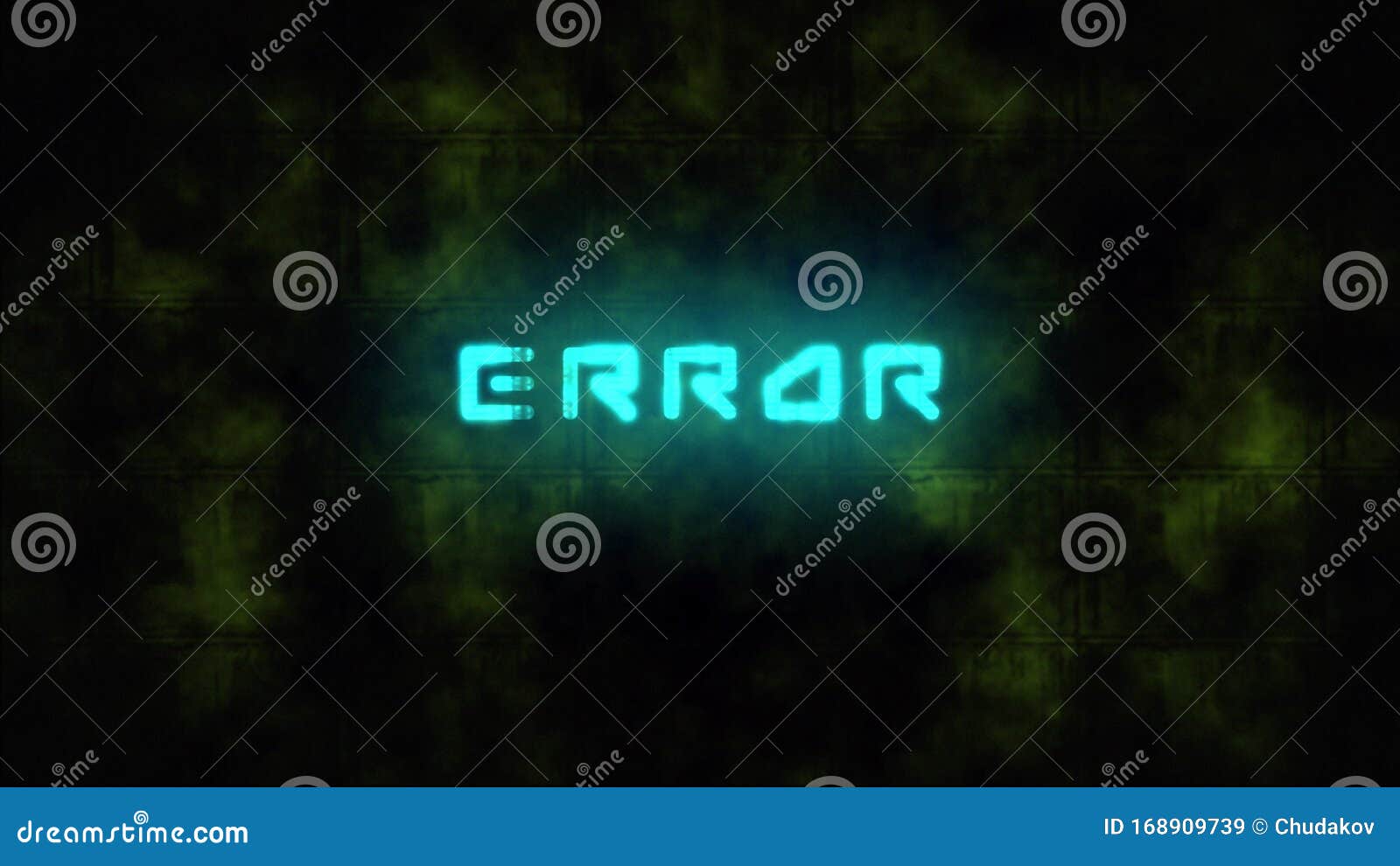 Techno ERROR Text Animation Stock Video - Video of program, software ...