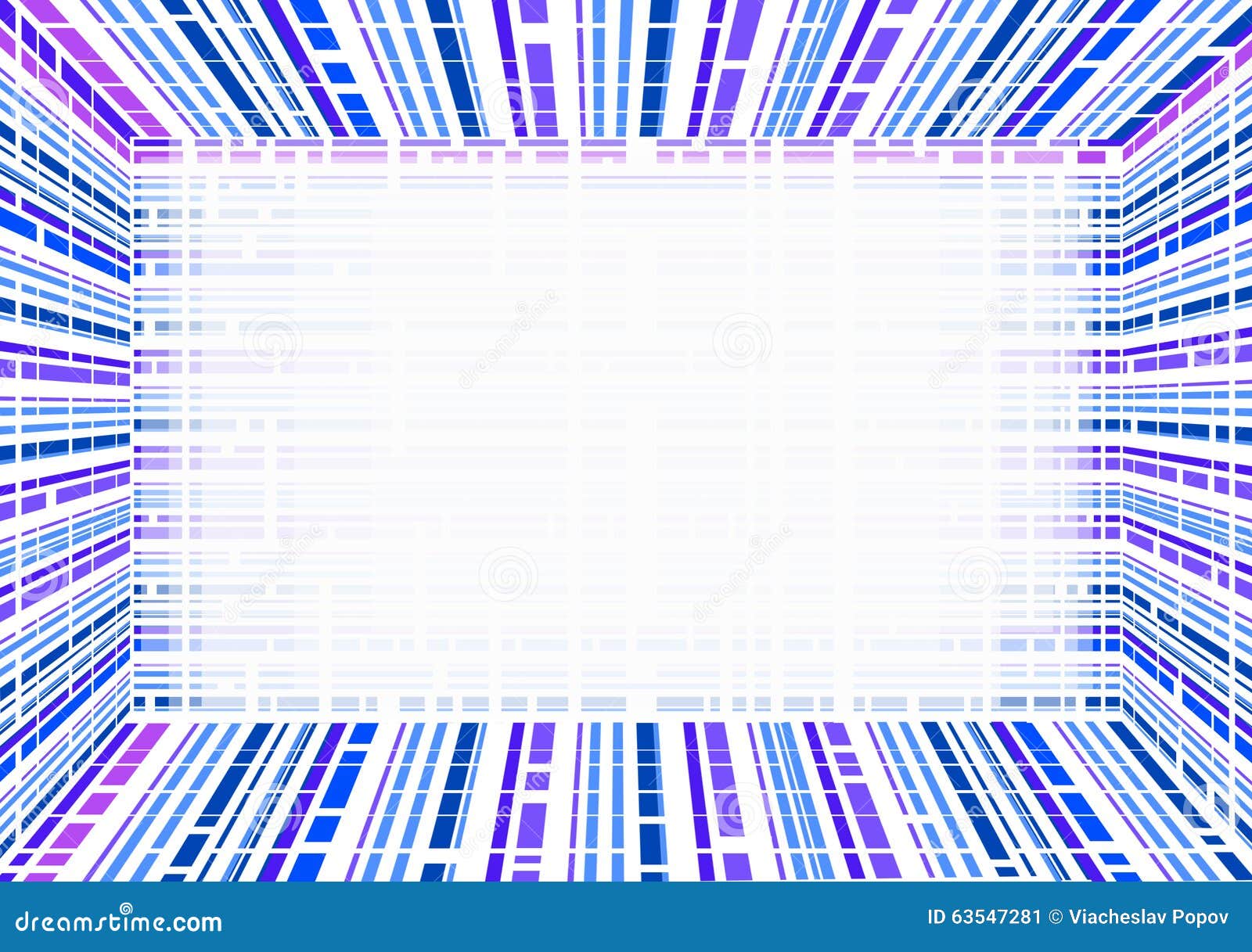 Techno frame background stock illustration. Illustration of matrix ...