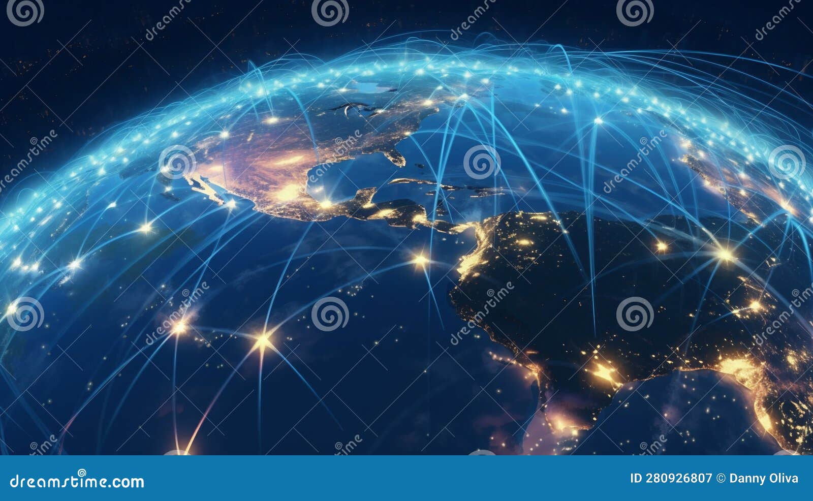 Techno-Geography: World Map Charting the Path of Global Business Stock ...