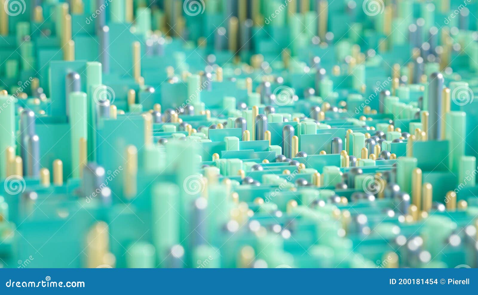 Techno High-tech Background, Geometry, Cube, Abstraction. 3d ...