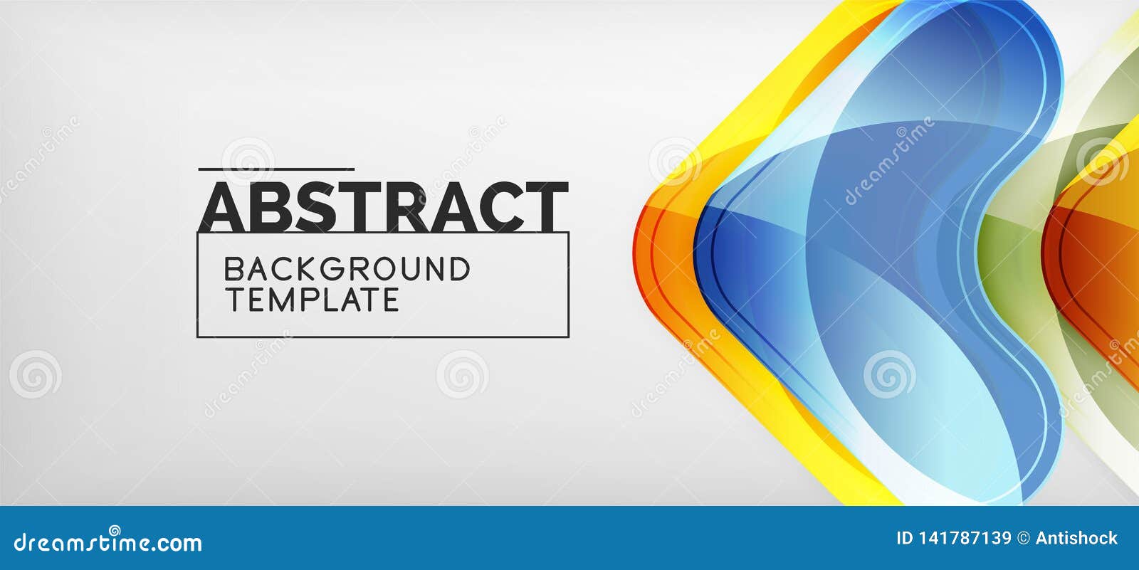 Techno Lines, Hi-tech Futuristic Abstract Background Template with ...