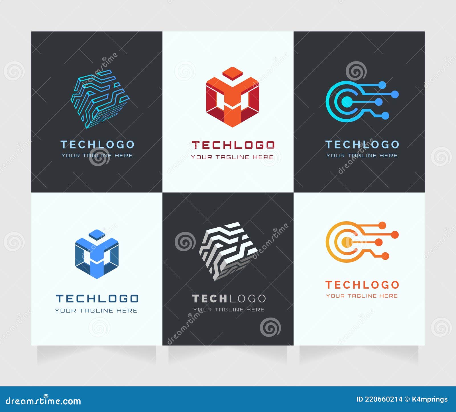 Techno logo stock vector. Illustration of motion, machine - 220660214