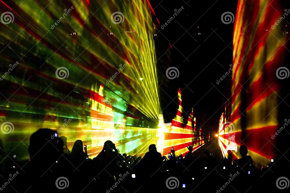 Techno party stock photo. Image of event, effect, blue - 2793054