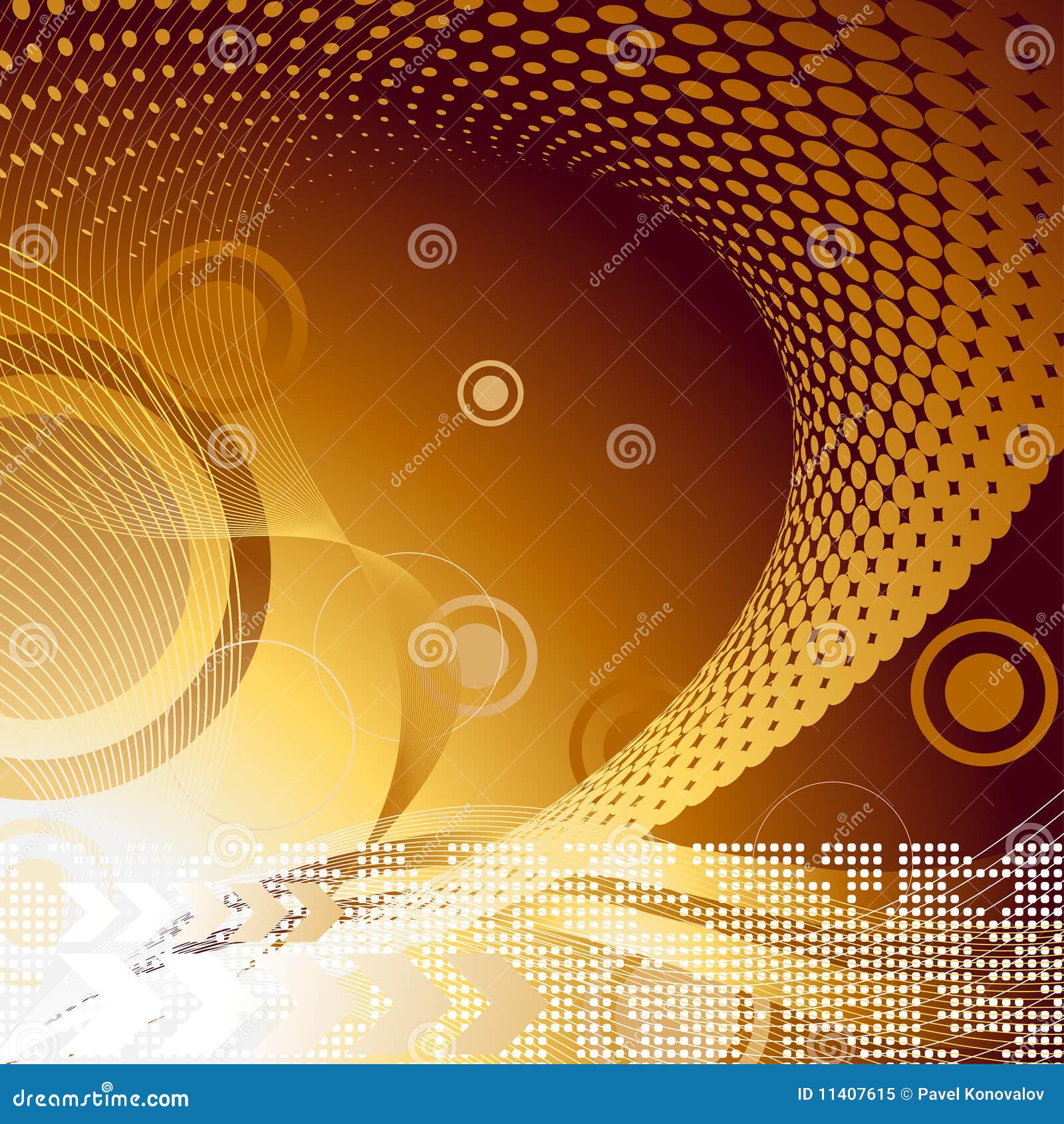 Techno pattern stock vector. Illustration of curve, creativity - 11407615