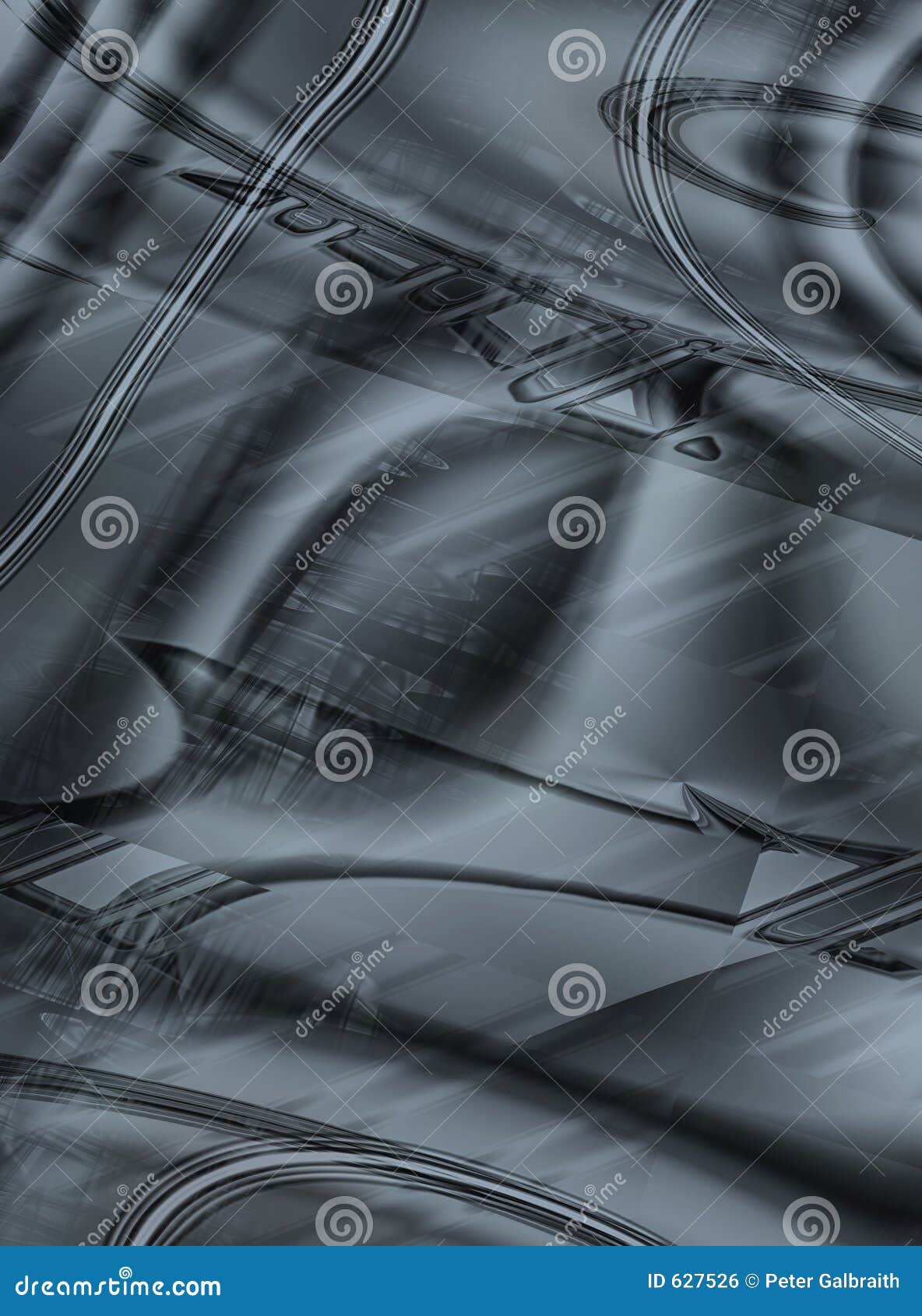 Techno swirls stock illustration. Illustration of flow - 627526