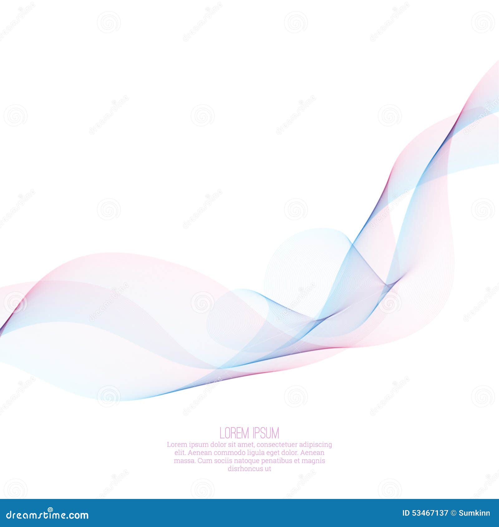 Techno Vector Abstract Background with Soft Lines Stock Vector ...