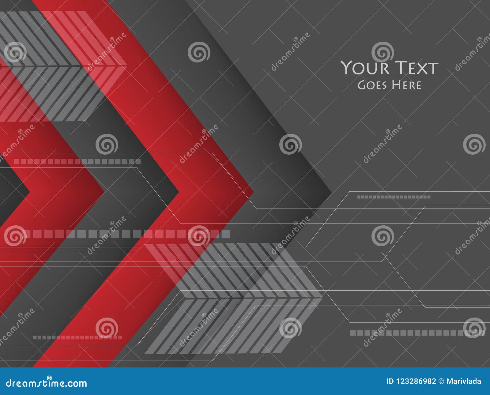 Techno vector background stock vector. Illustration of business - 123286982