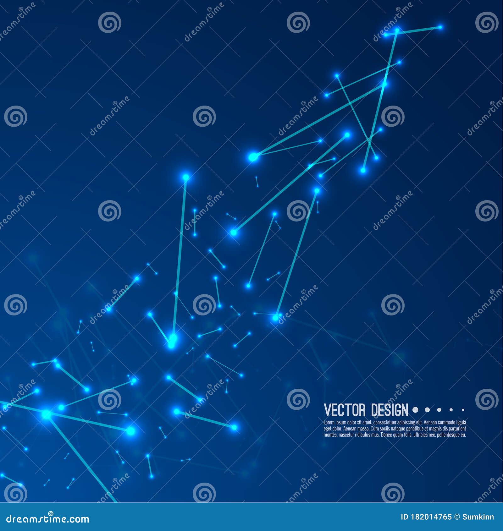 Techno Vector Illustration. Stock Vector - Illustration of digital ...