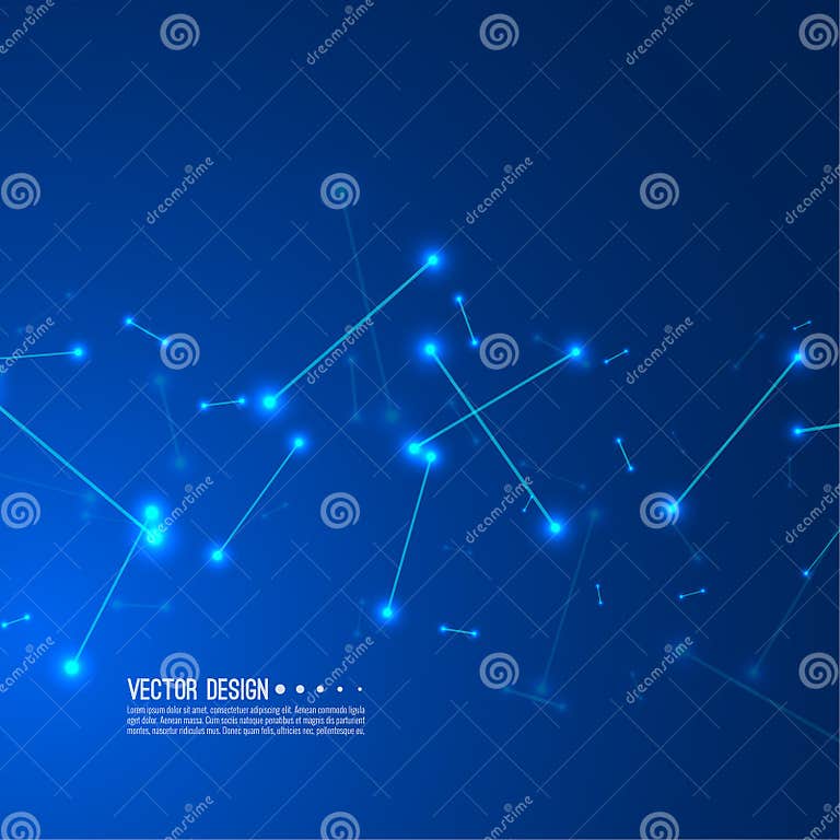 Techno Vector Illustration. Stock Vector - Illustration of consistency ...