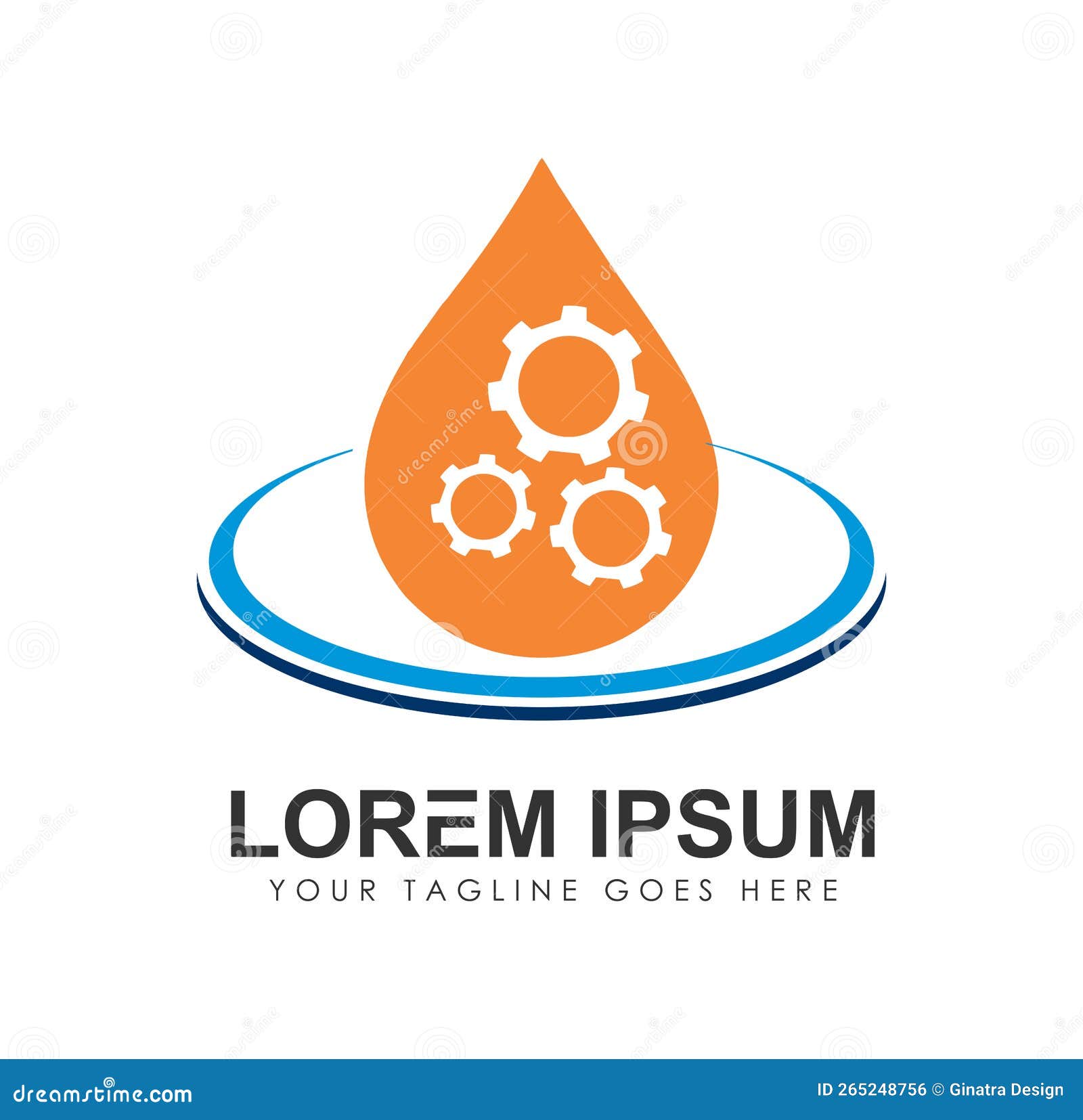 Techno Water Drop Logo Vector Icon Stock Vector - Illustration of bubble, template: 265248756