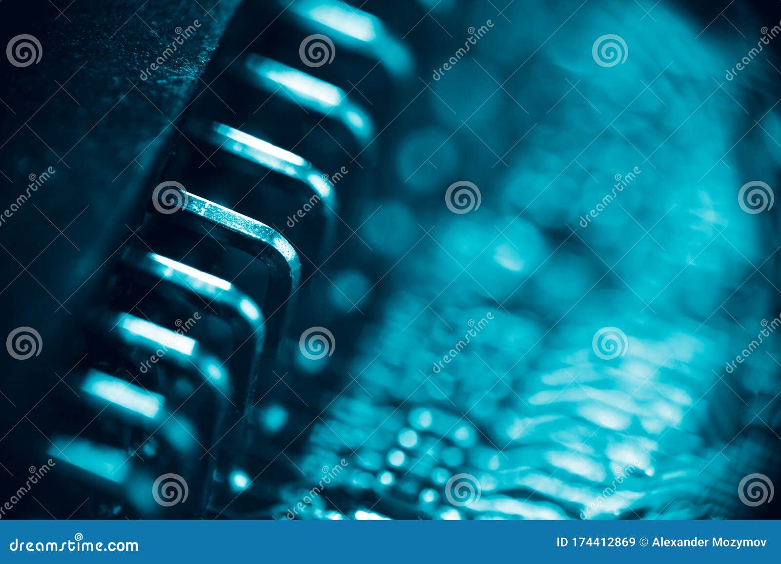 Technological Background Close Up Detail Computer Stock Image - Image ...