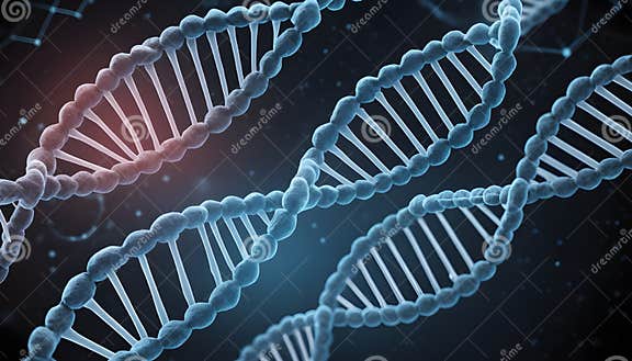 Technological Biotechnology Theme with Vibrant Molecular Graphics ...