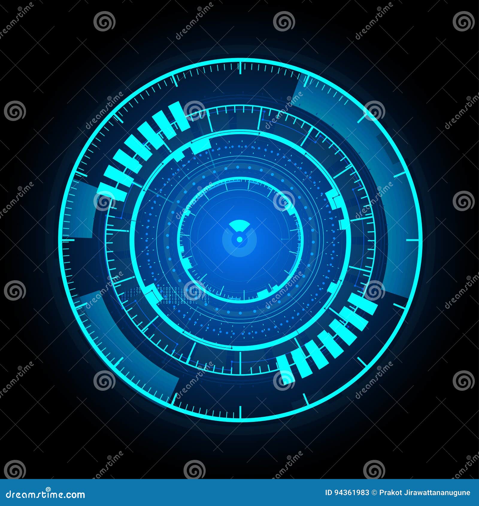 Technological Communication Glowing Interface Background Vector Stock ...