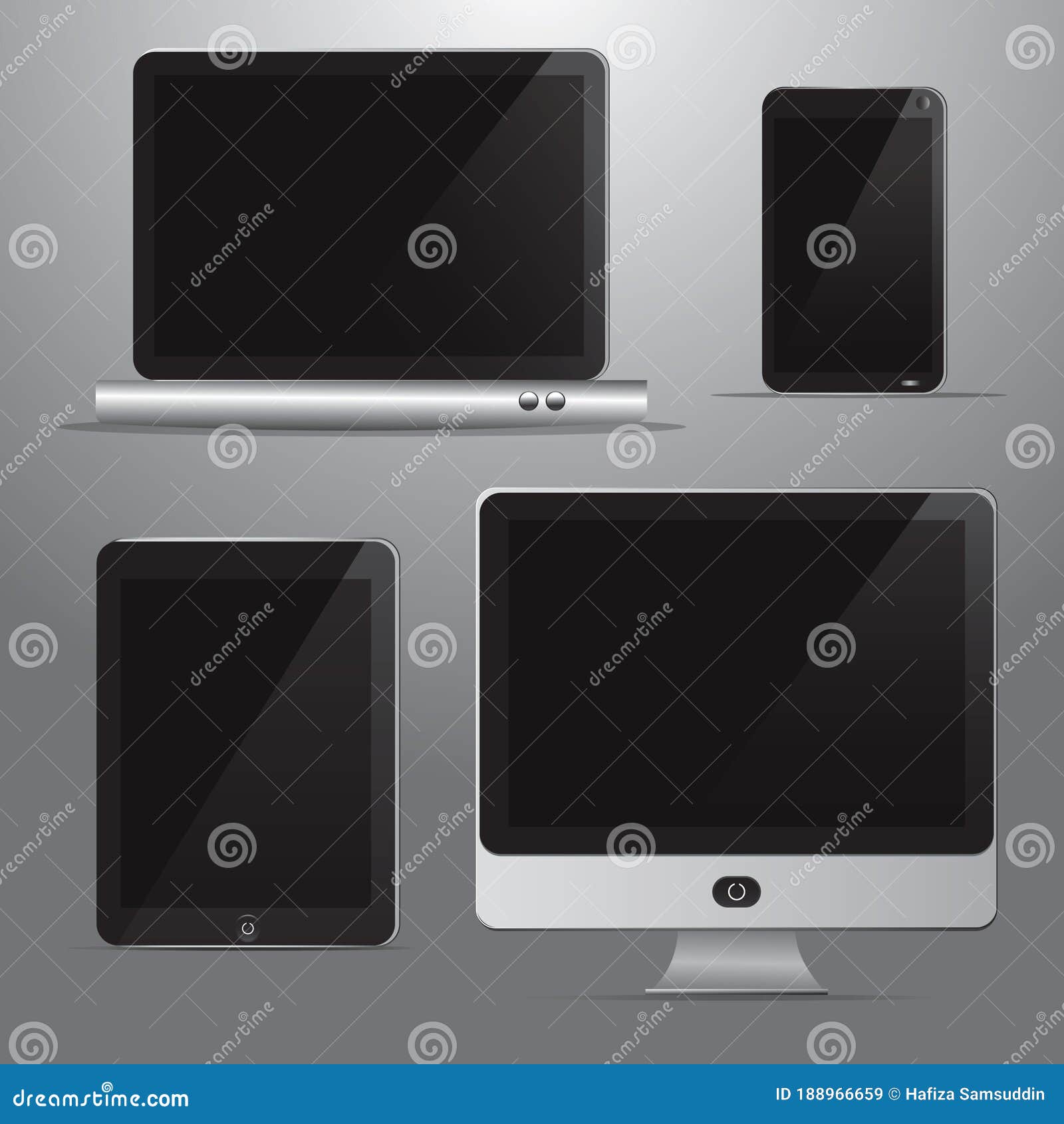 Technological Devices Hand Drawn Icons Pack Vector Illustration ...