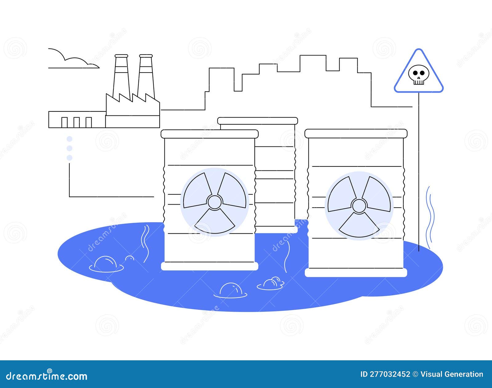 Catastrophic Failure Line Icon, Outline Symbol, Vector Illustration ...