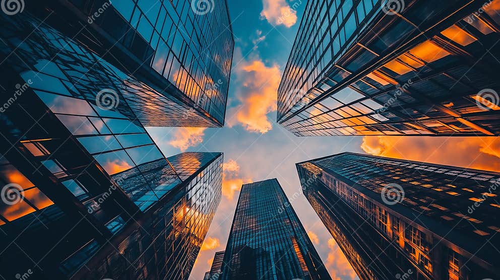 Technological Disruption: Bold, Angular Shapes Breaking through ...