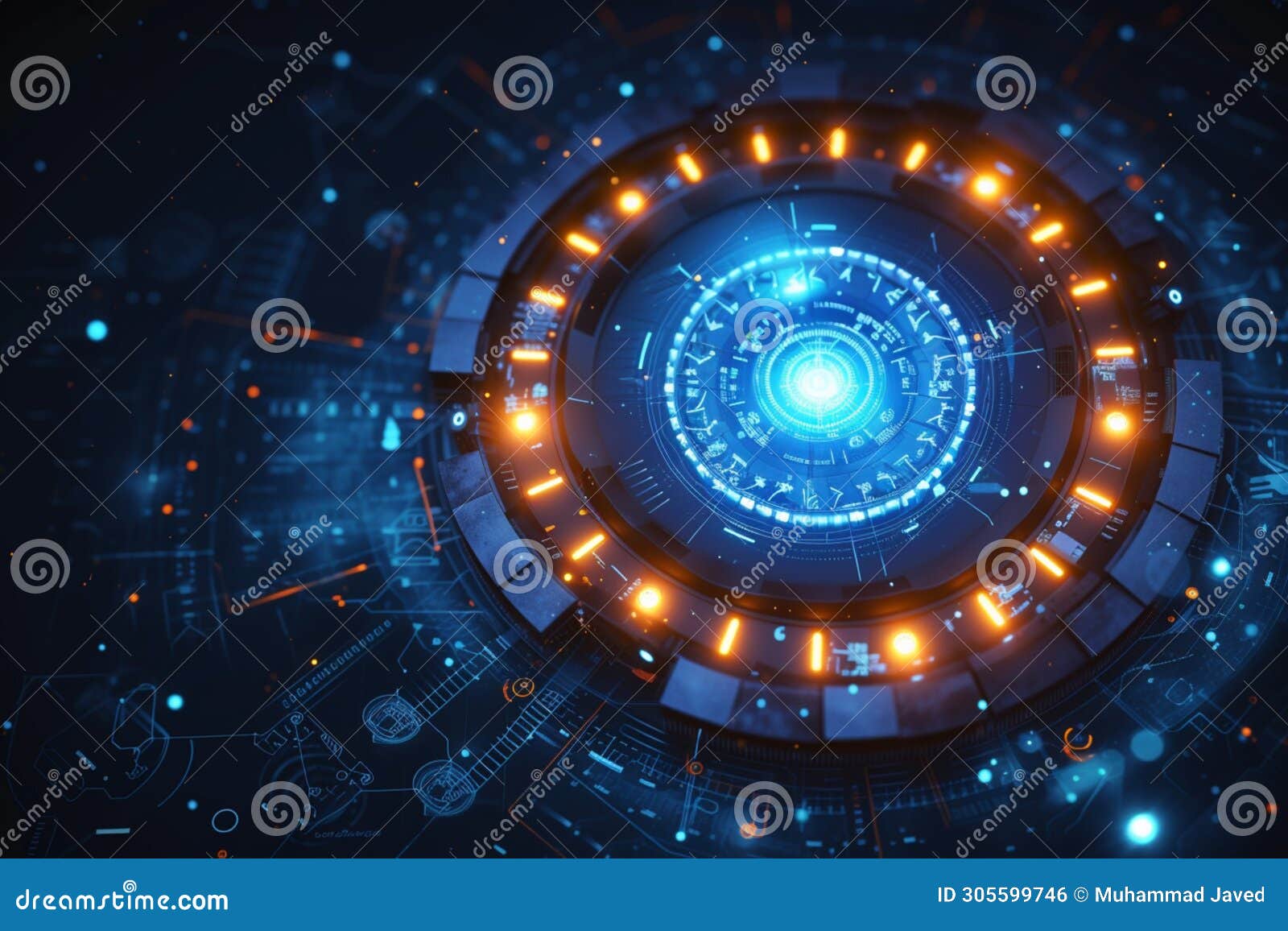 Technological Evolution Futuristic Background, Digital Technology ...